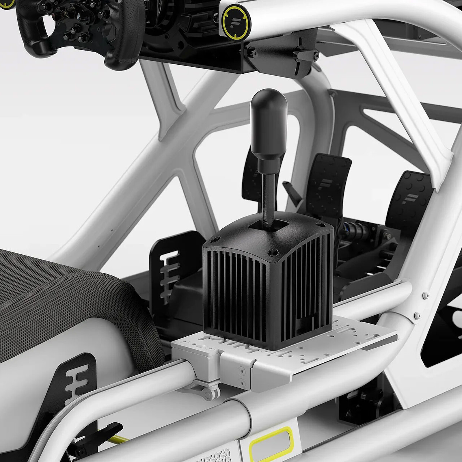 Fanatec ClubSport GT Cockpit Shifter Mount - Droite - Blanc - Autres ...