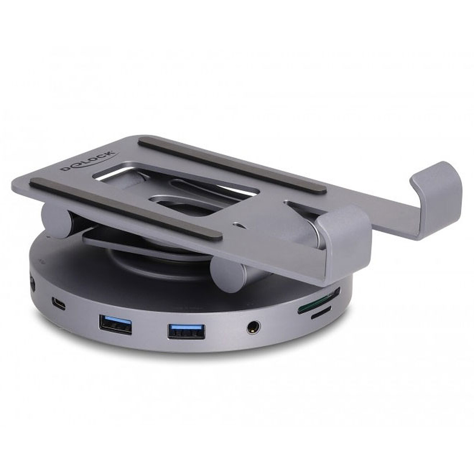 DeLock Tablet & Laptop Docking Station with Holder - Support tablette ...