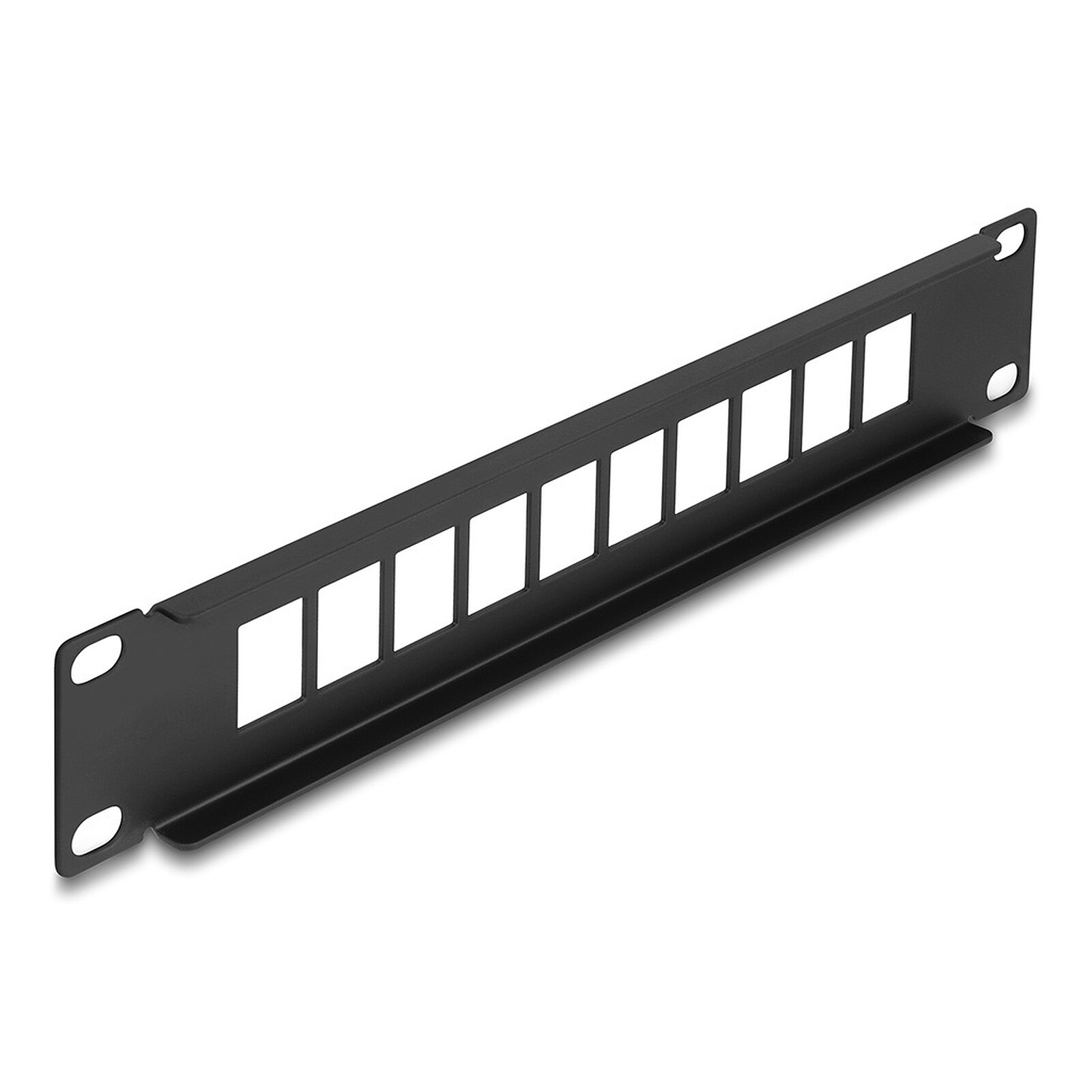 DeLock Panneau 10" 1U 10 ports Keystone - Rack - Garantie 3 ans LDLC