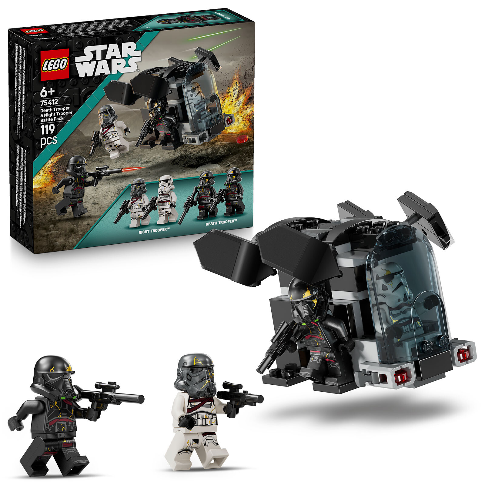 LEGO Star Wars 75412 Death Troopers vs Night Troopers Battle Pack - LEGO - LDLC