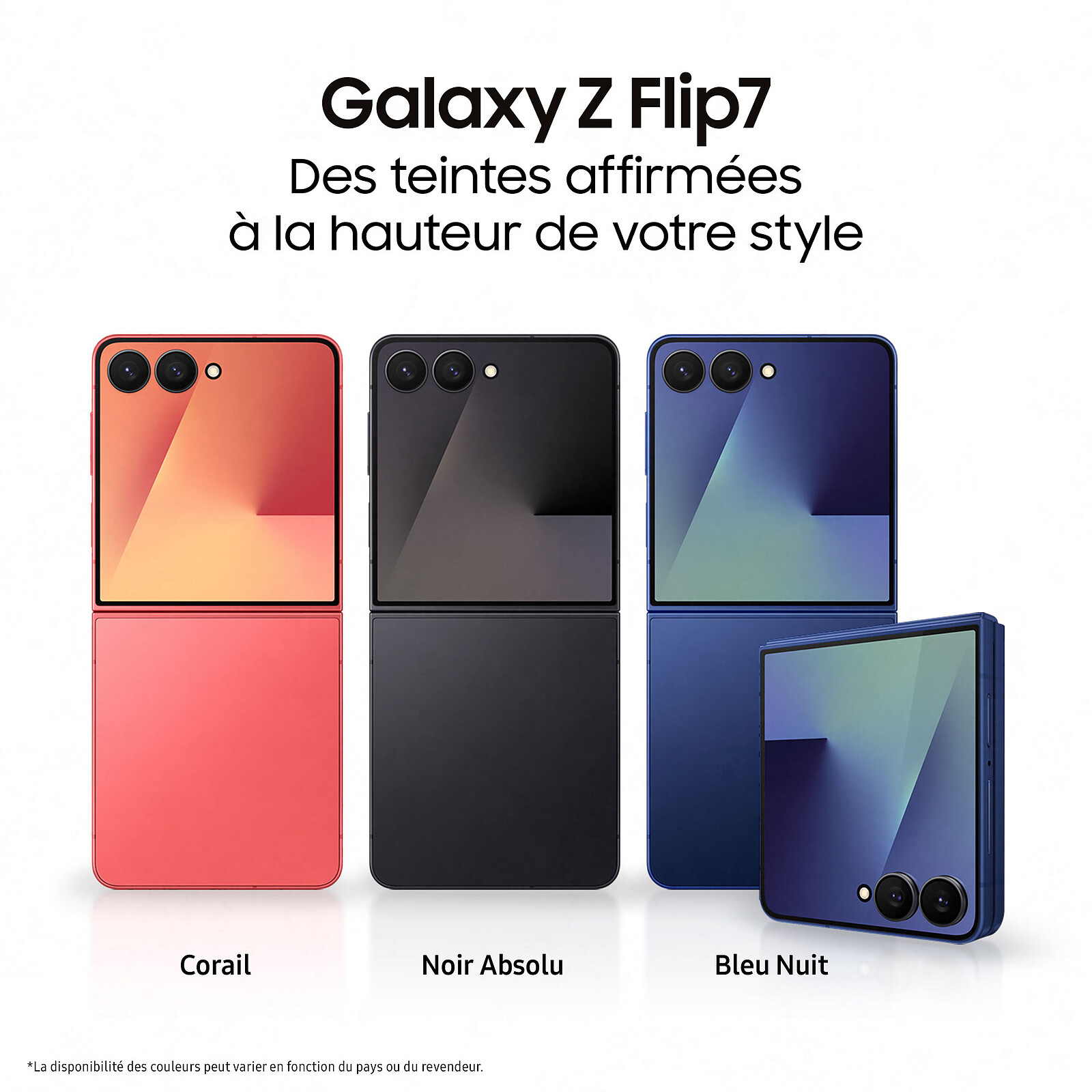 Samsung Galaxy Z Flip 7 Corail (12 Go / 512 Go) - Mobile & smartphone - Garantie 5 ans LDLC