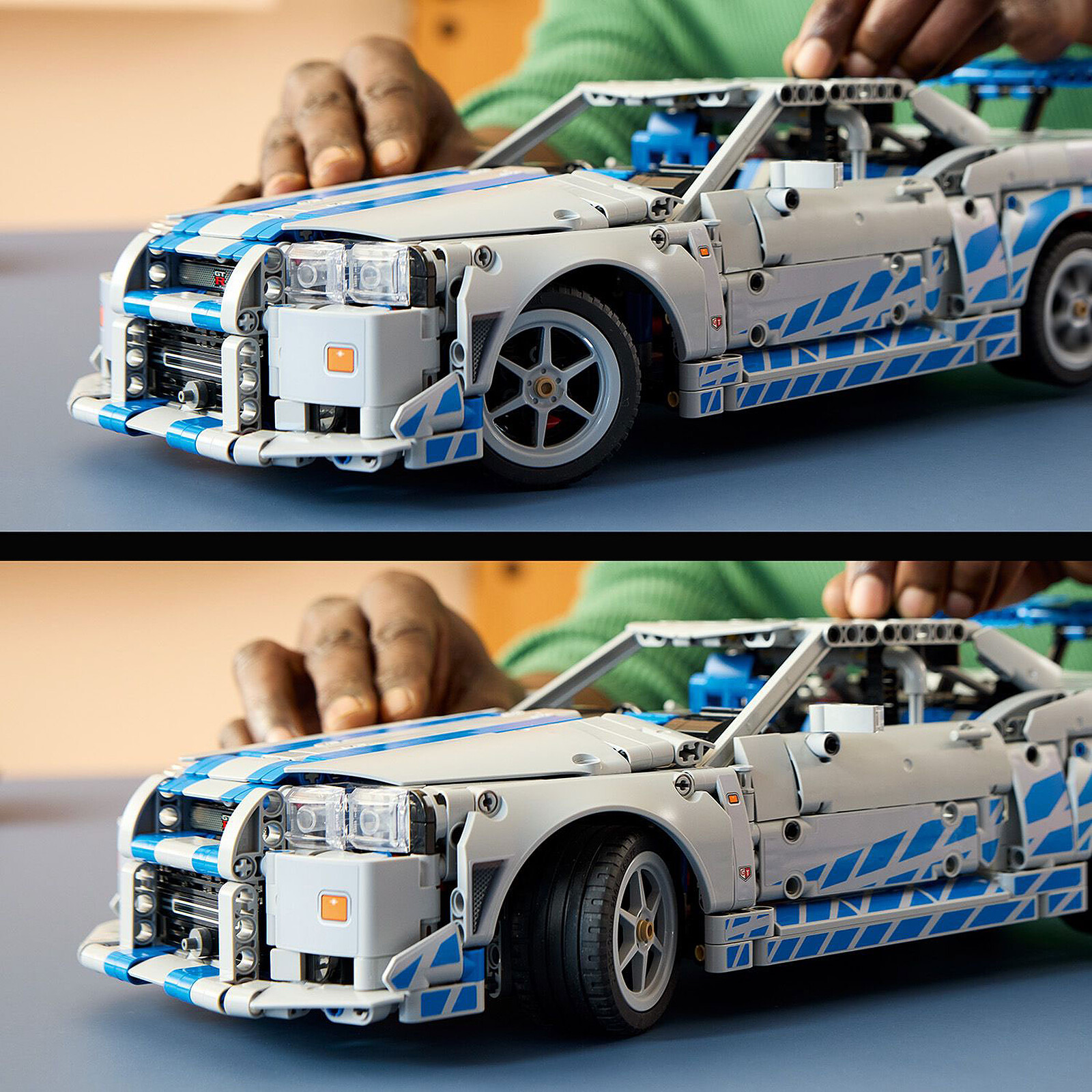 LEGO Technic 42210 Nissan Skyline GT-R (R34) 2 Fast 2 Furious Car ...