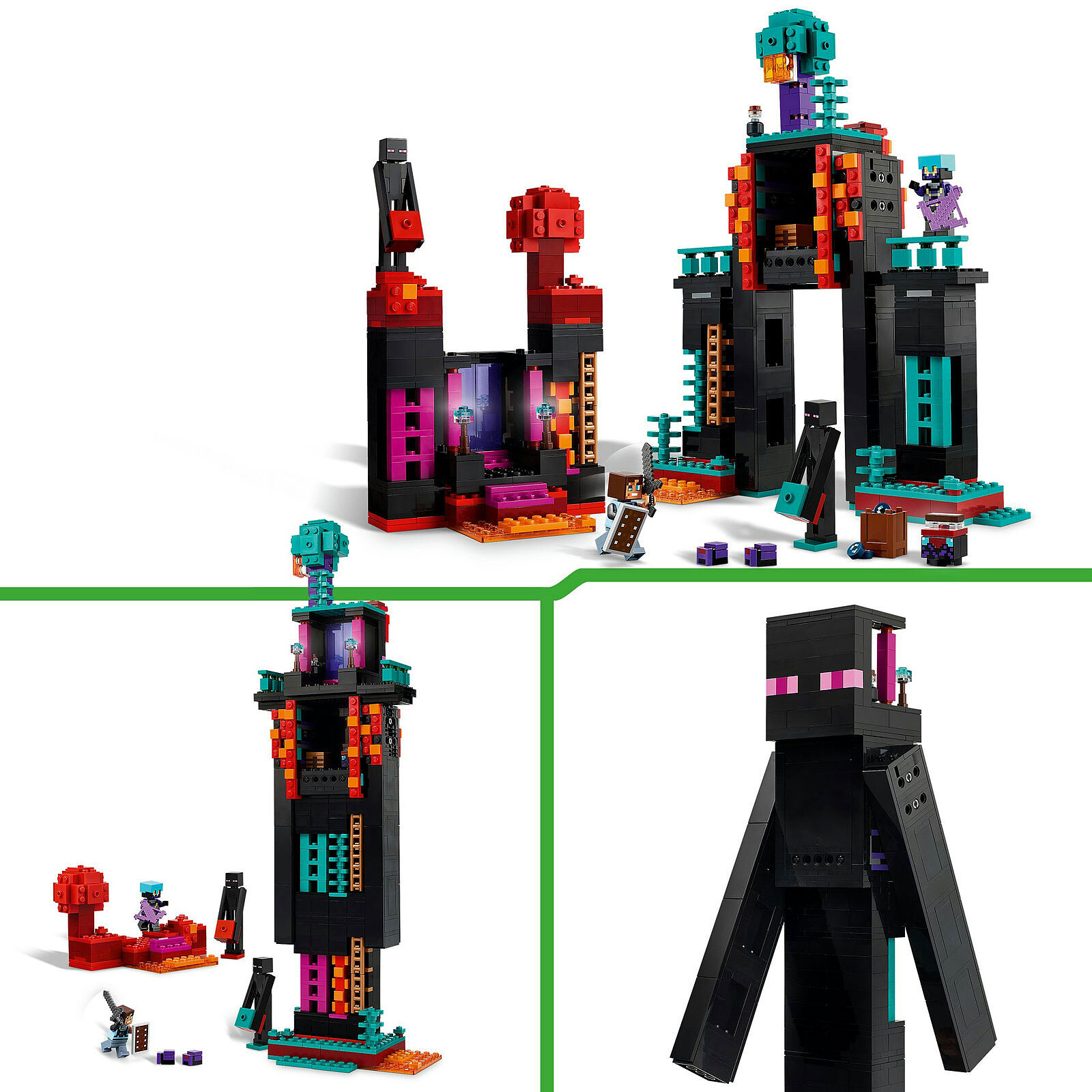 LEGO Minecraft 21279 La Tour De l'Enderman - LEGO - LDLC