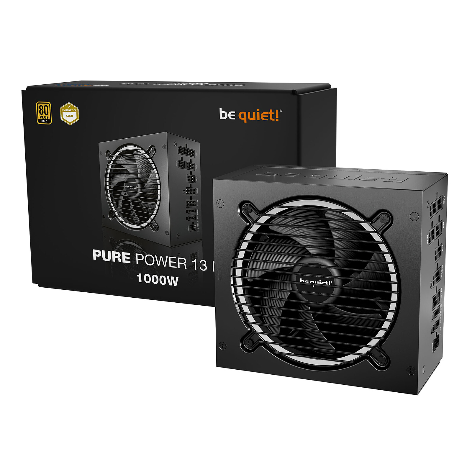 be quiet! Pure Power 13 M 1000W 80PLUS Gold - PC power supply - LDLC