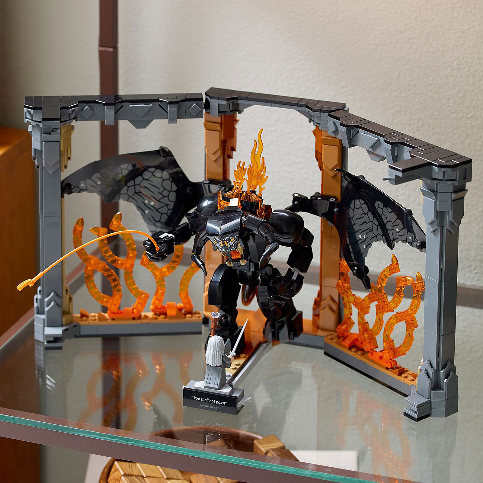 LEGO Icons 10367 The Lord of the Rings: Book Nook of the Balrog - LEGO ...