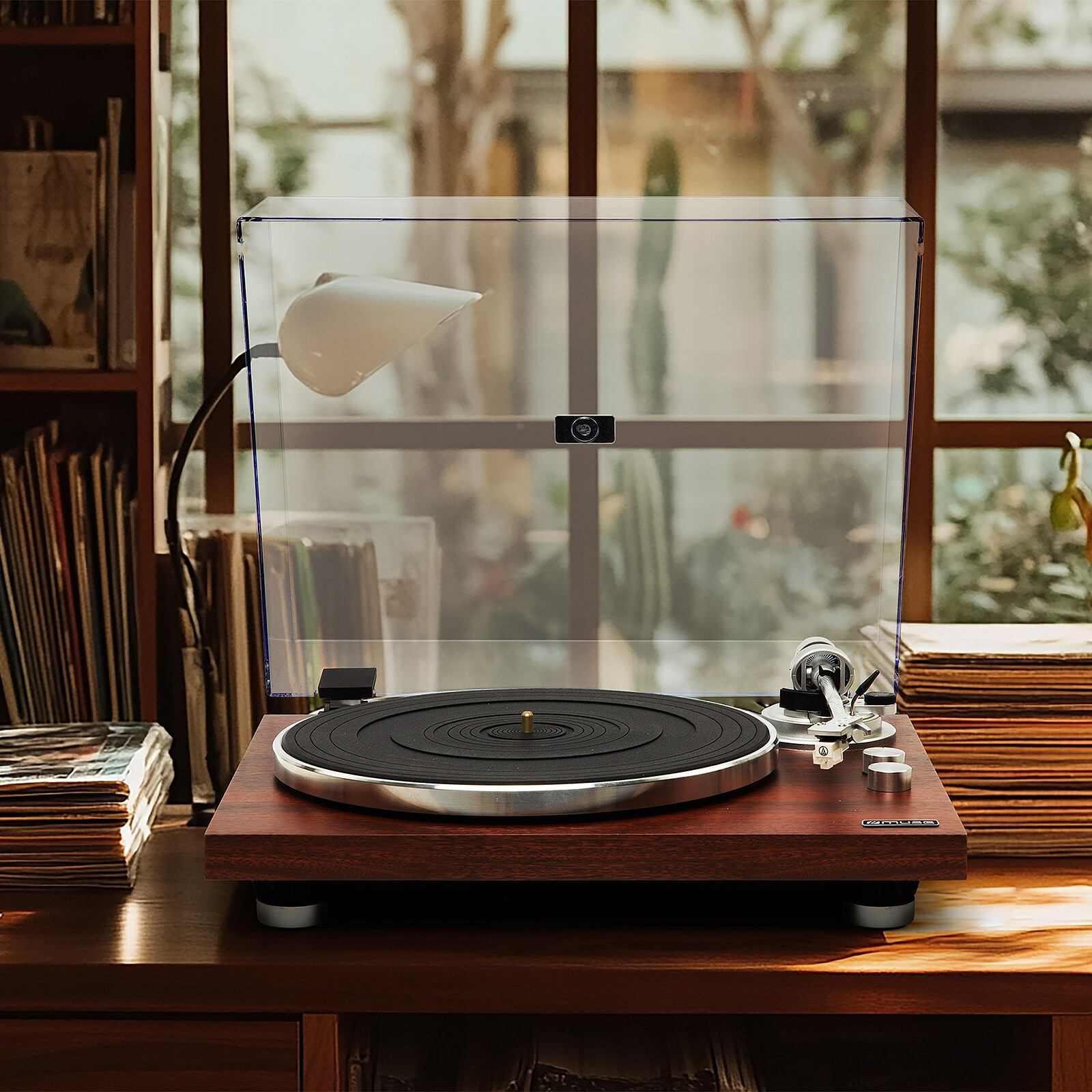 Muse MT-109 WTO Bois - Record player - LDLC