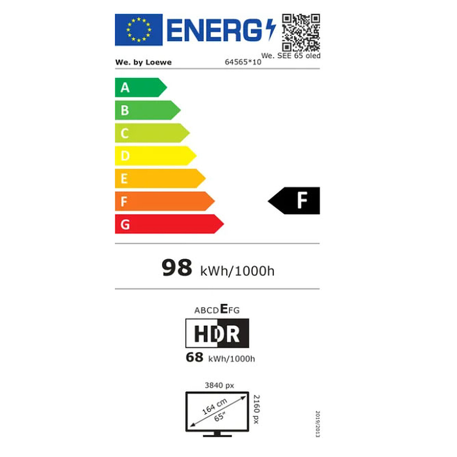 Loewe We. SEE 65 oled + Loewe We. BOOST - TV - LDLC