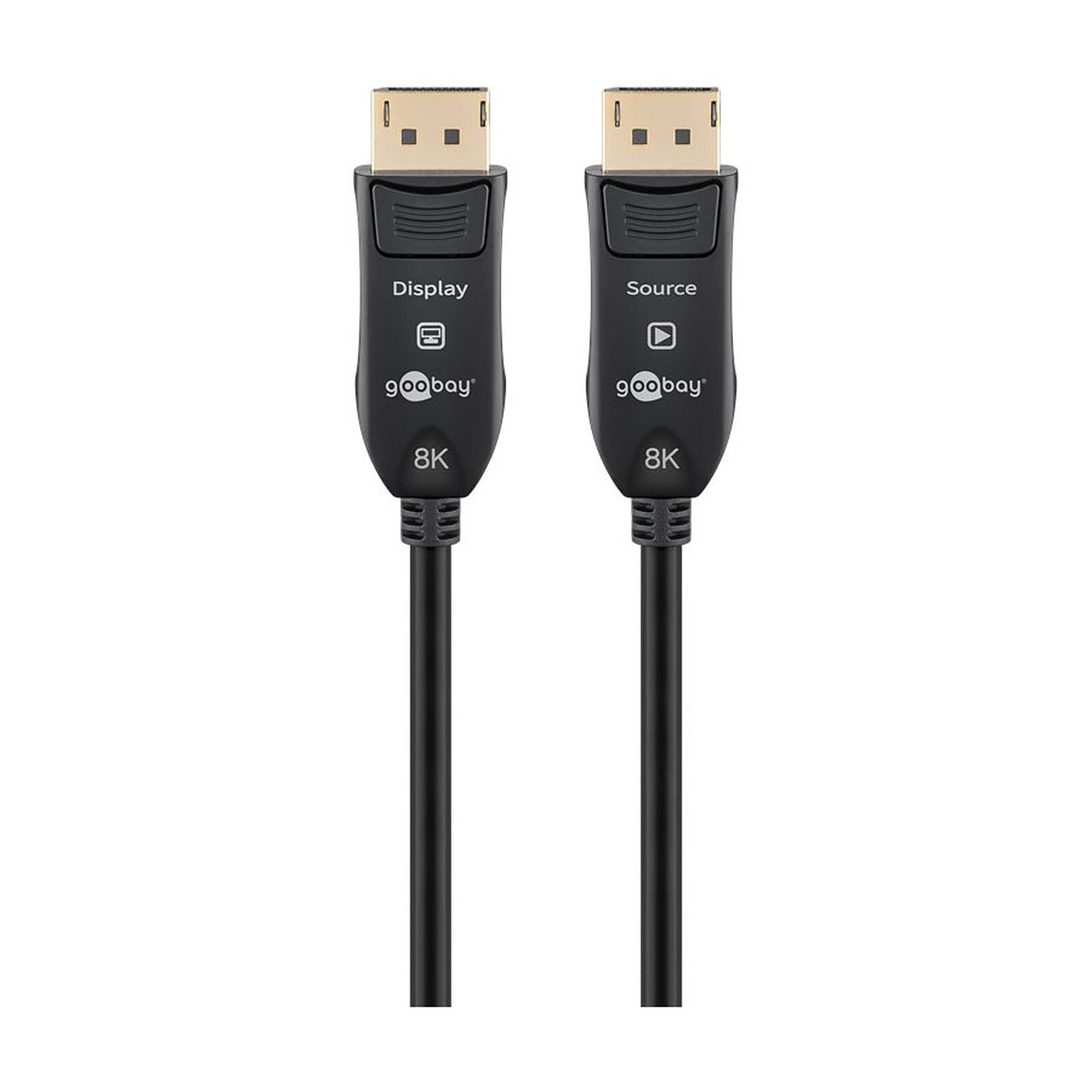 Goobay Optical Hybrid DisplayPort Cable (50m) - DisplayPort - LDLC