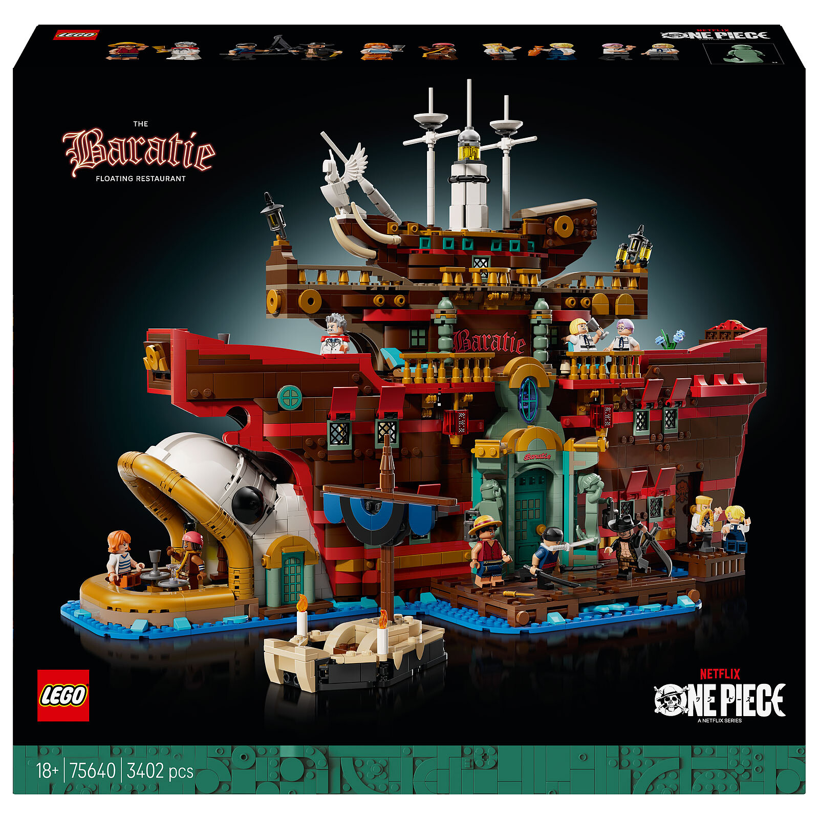 LEGO One Piece 75640 Baratie Floating Restaurant - LEGO - LDLC