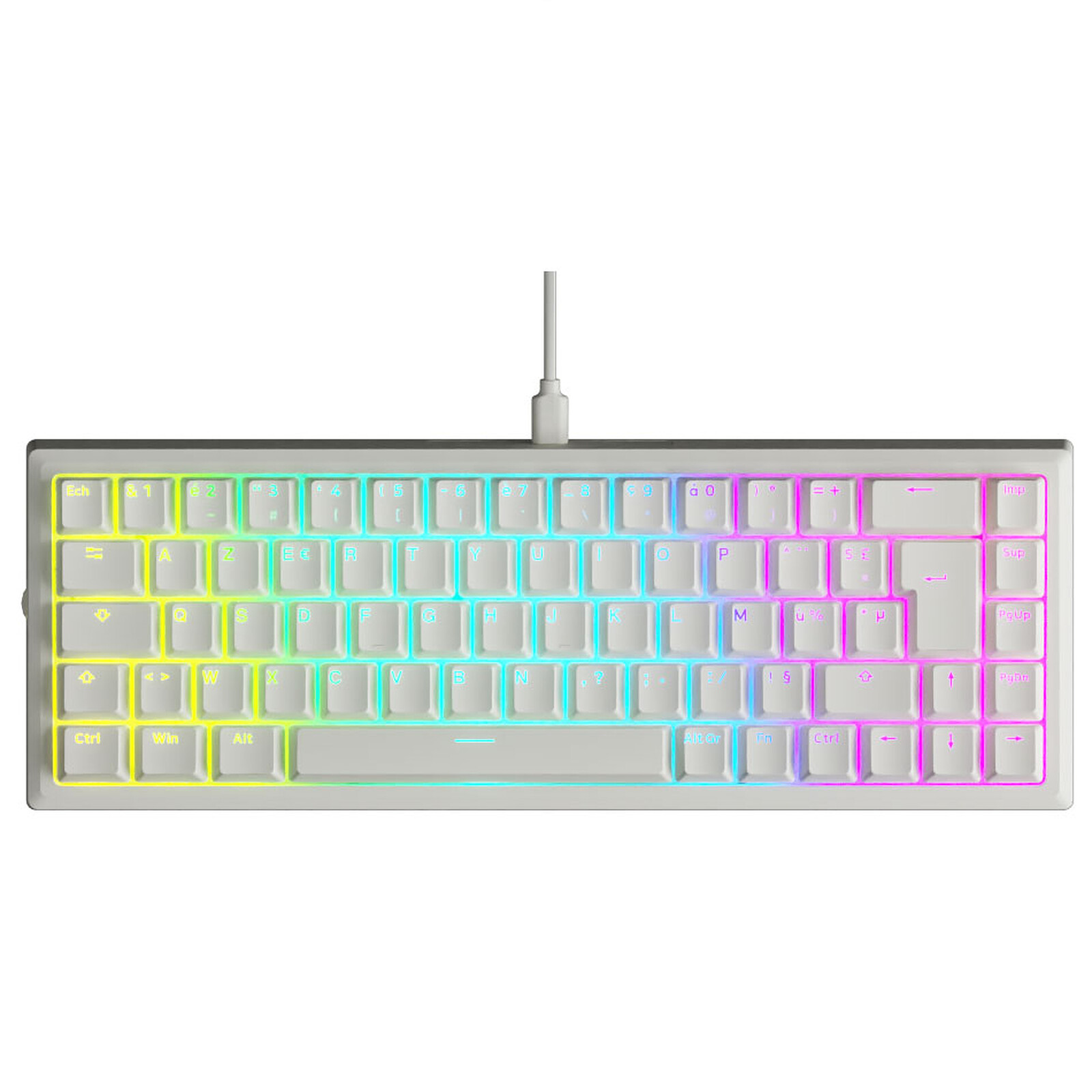 Designed by GG Dark Mage Red Blood (White) - Keyboard - LDLC