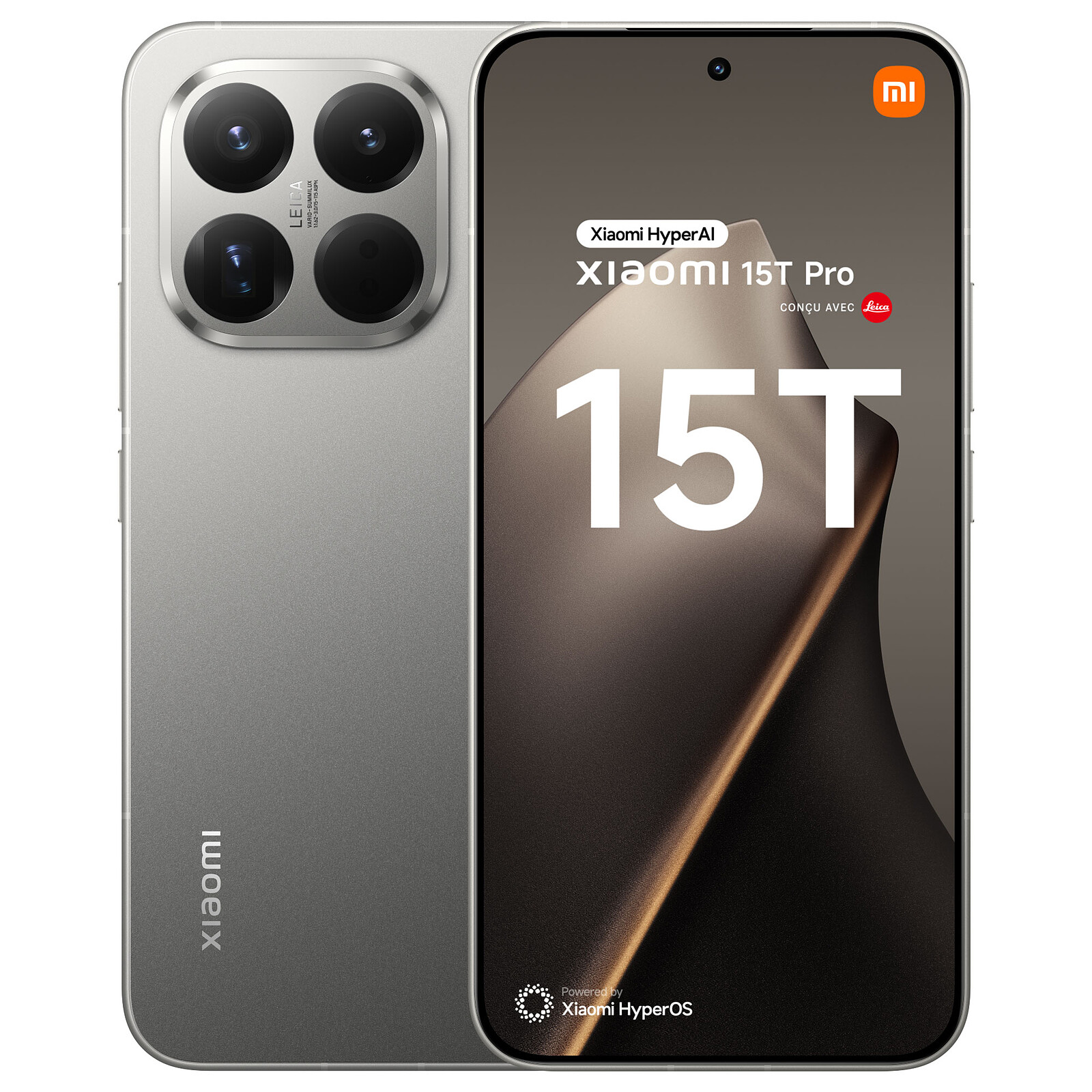 Xiaomi 15T Pro Conçu avec Leica Gris (12 Go / 512 Go) - Mobile ...