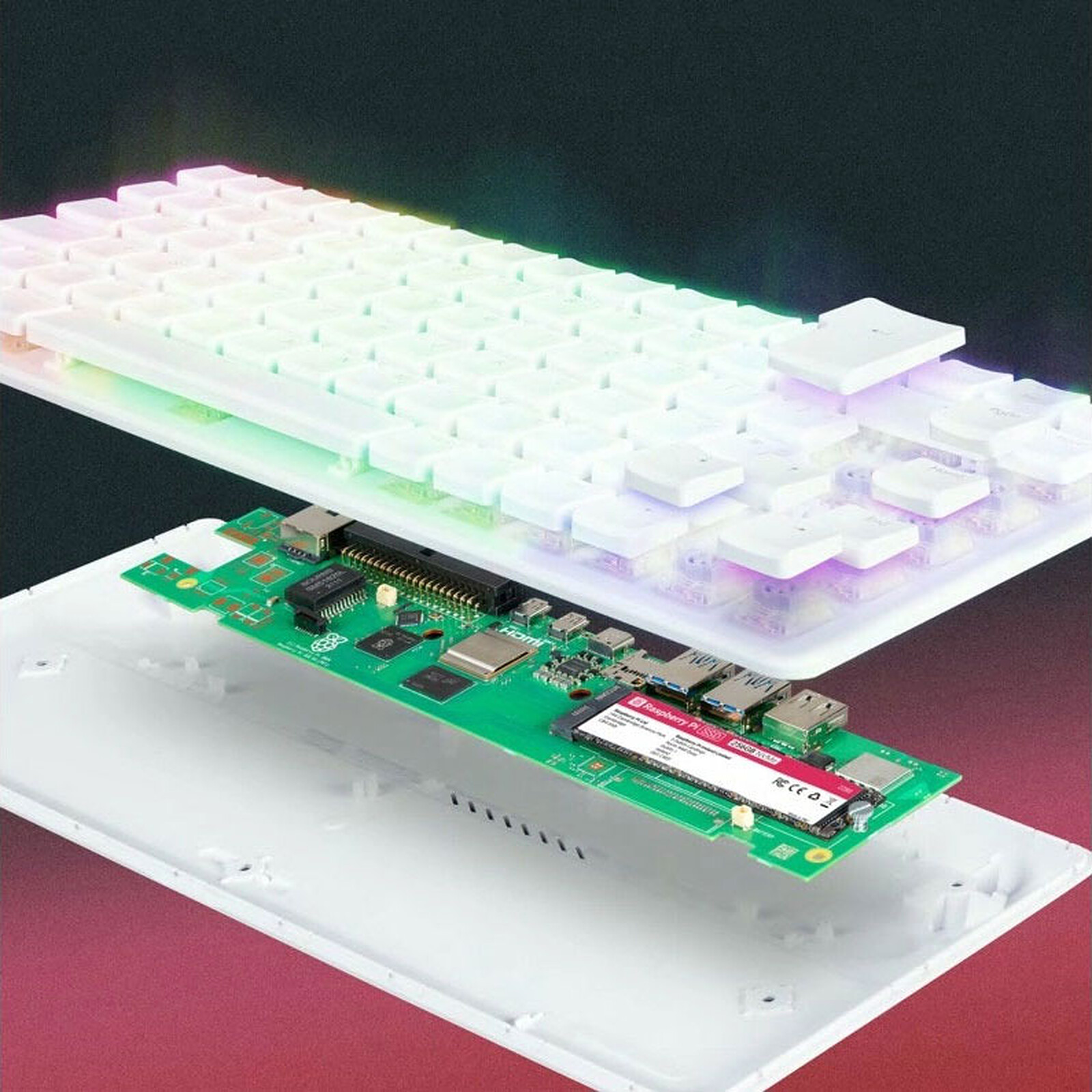 Raspberry - Raspberry Pi 500+ - Kit Raspberry Pi - LDLC