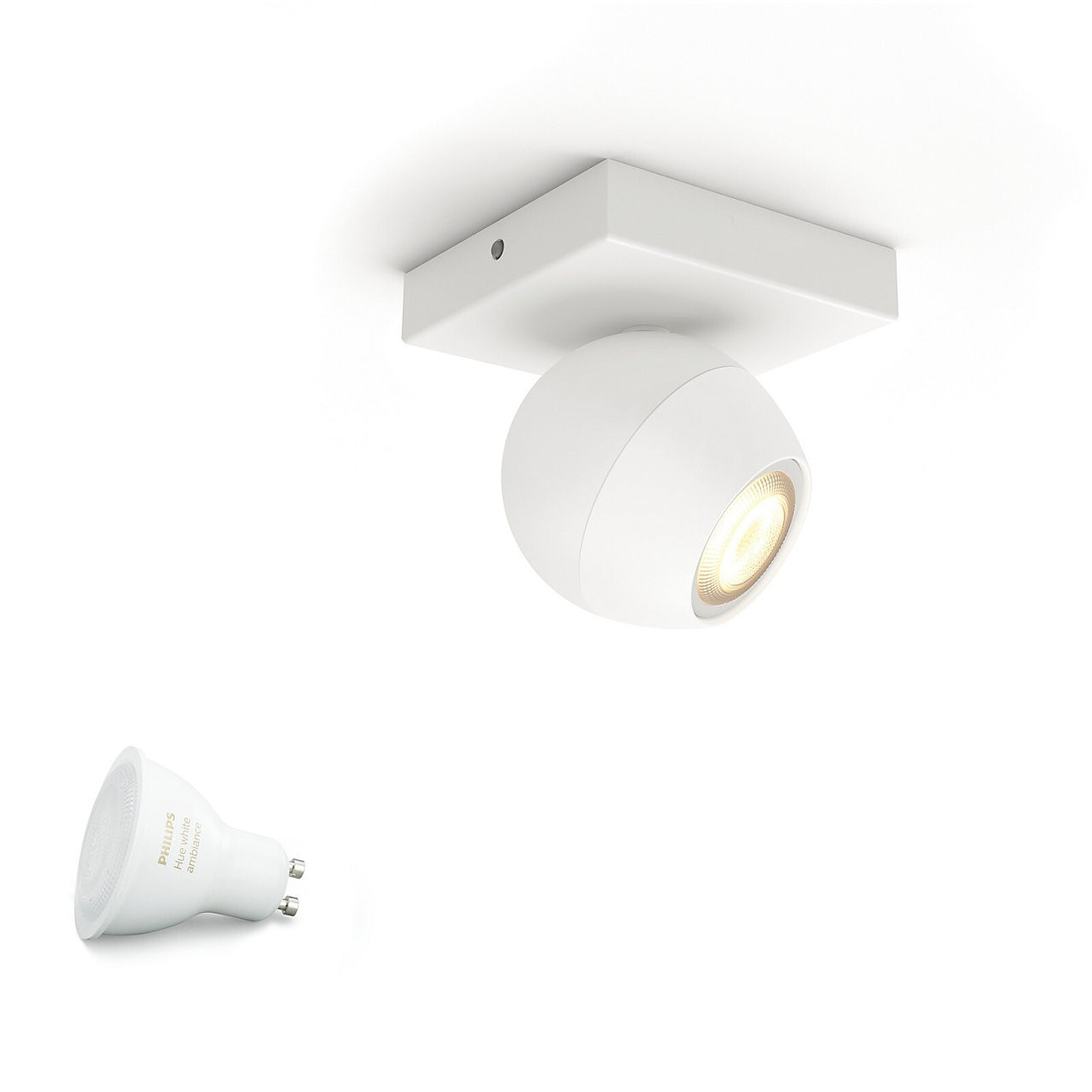 Philips Hue White Spot d'intérieur connecté BUCKRAM extension - 5.5W ...