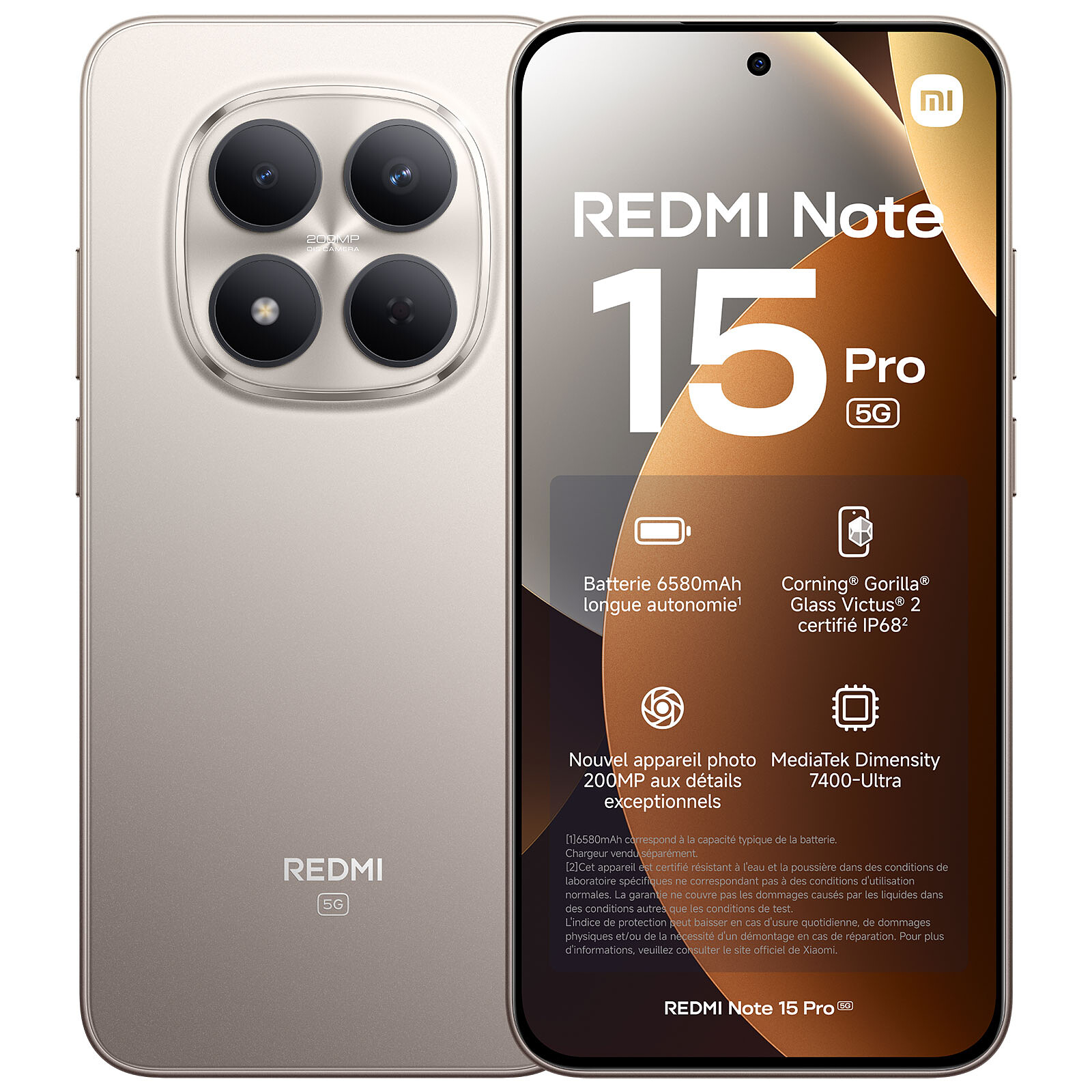Xiaomi Redmi Note 15 Pro 5G Titanium Grey (8 GB / 256 GB) - Mobile ...