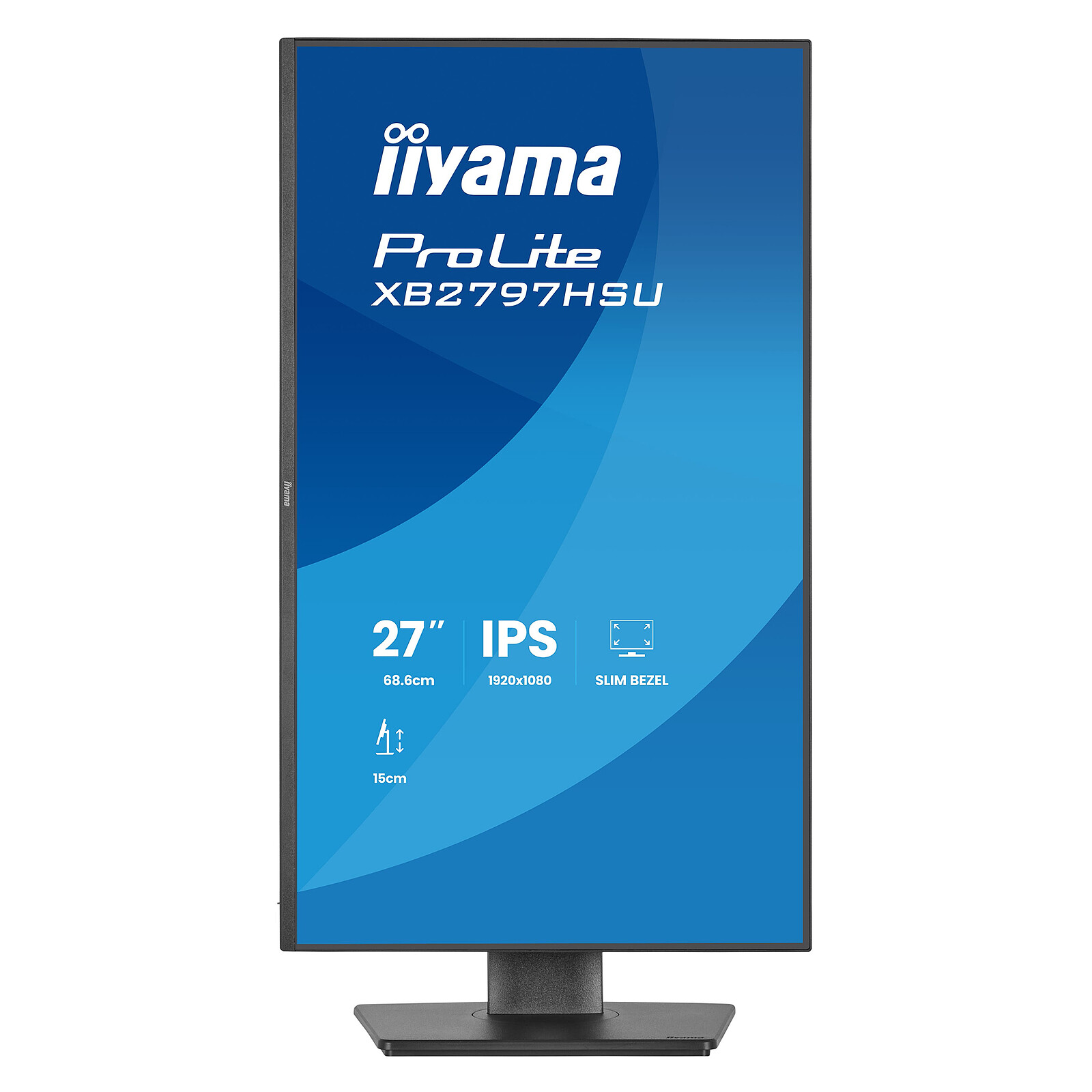 iiyama 27" LED - ProLite XB2797HSU-B1 - PC monitor - LDLC