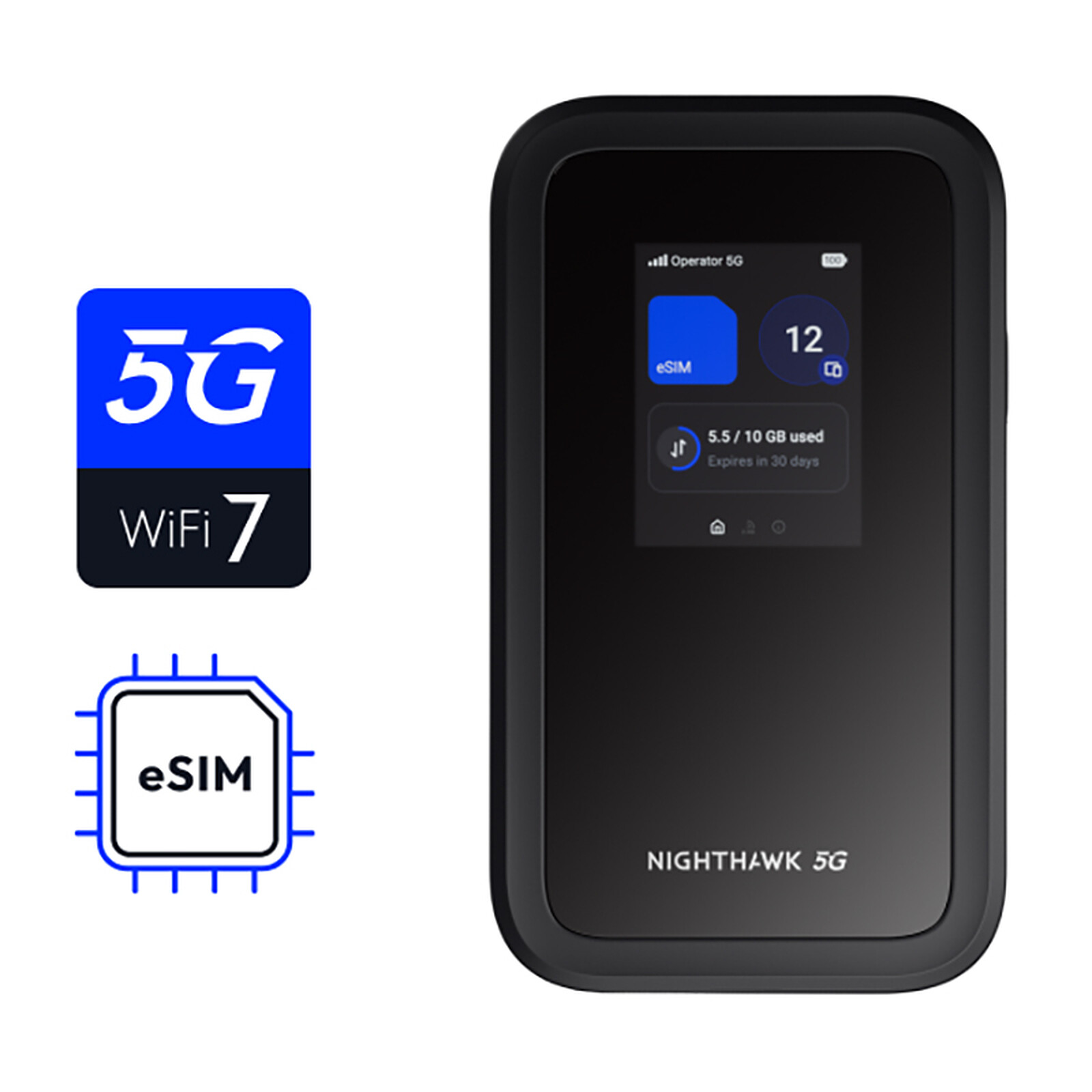 Netgear Nighthawk M7 with eSIM (MR7150) - Modem & router - LDLC