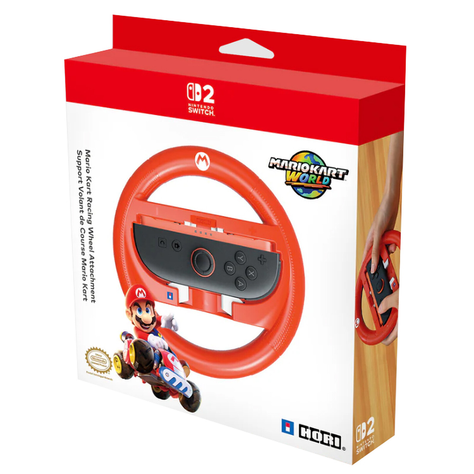 Hori Racing Wheel Attachment Set Mario Kart (Mario) pour Nintendo ...