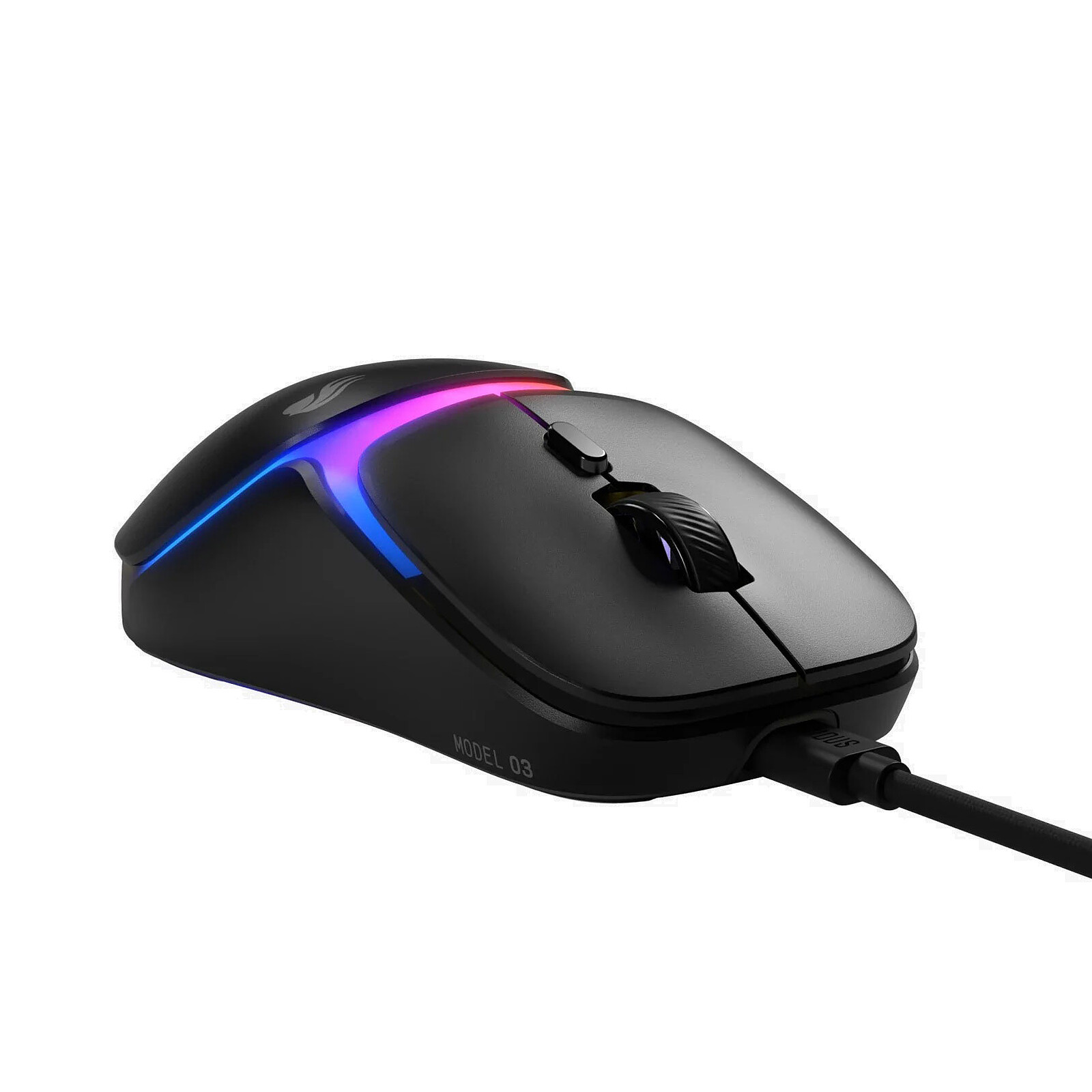 Glorious Model O3 Wired (Black) - Mouse - LDLC