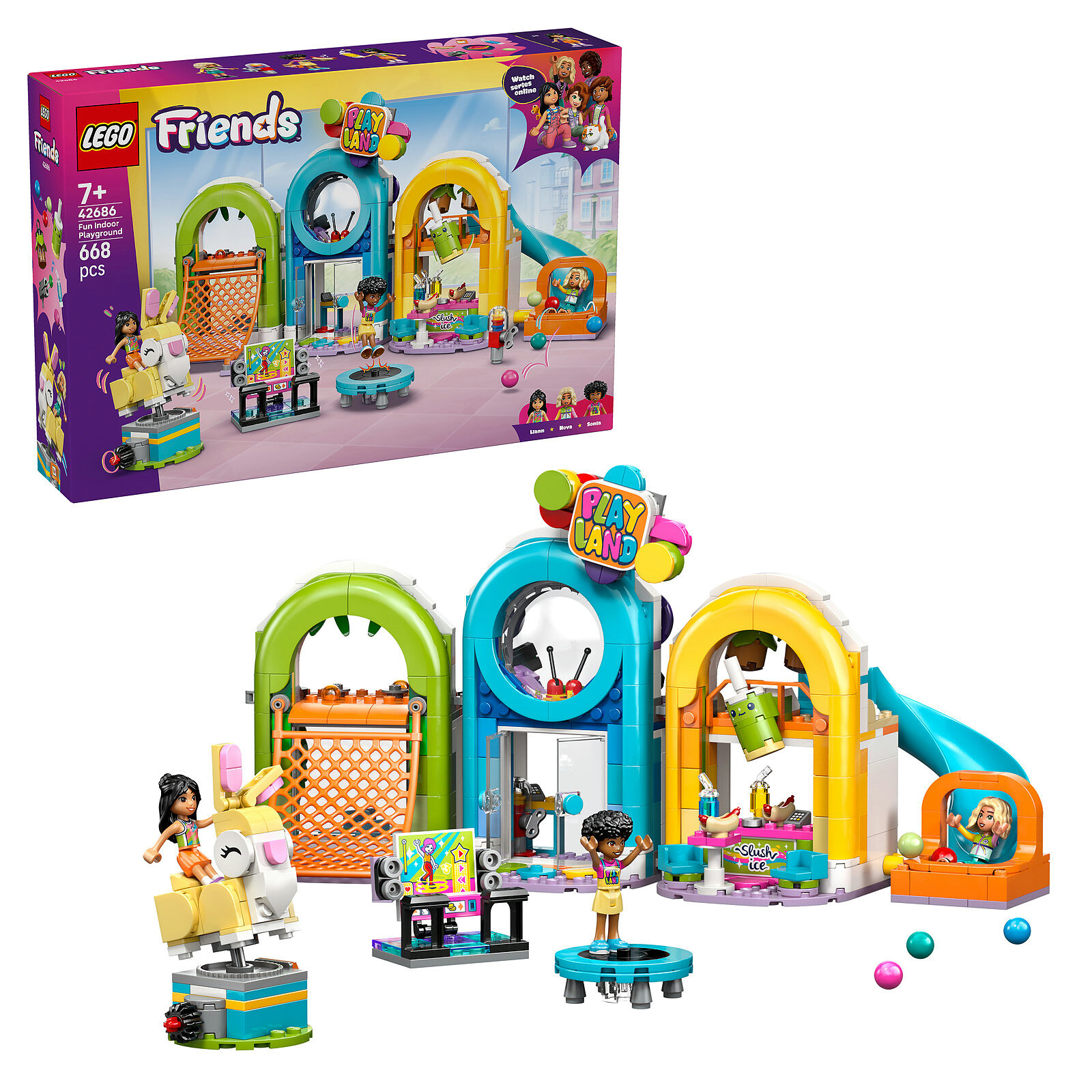 LEGO Friends 42686 The Indoor Playground - LEGO - LDLC