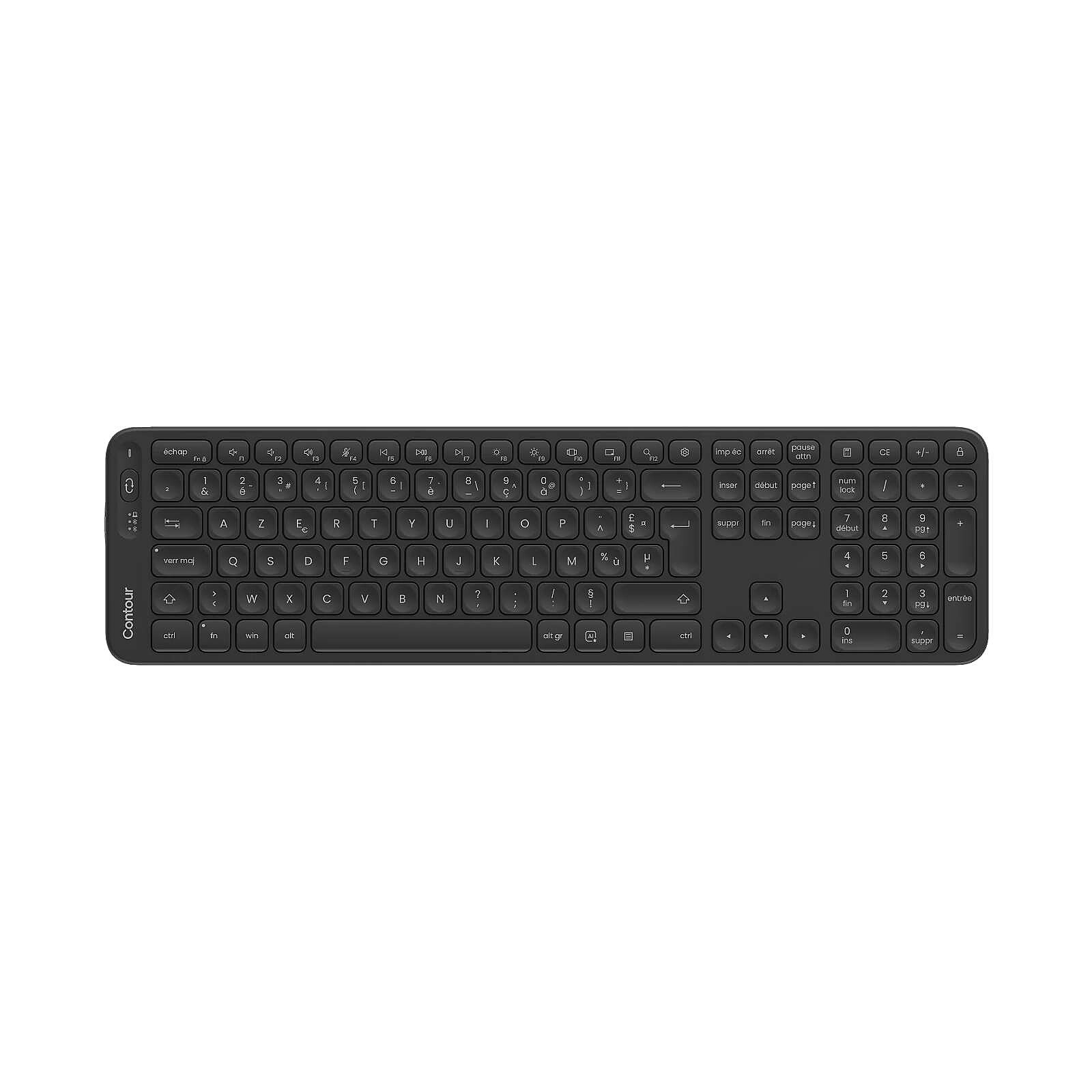 Contour Design Balance Full-Size Keyboard Wireless - Clavier PC - LDLC