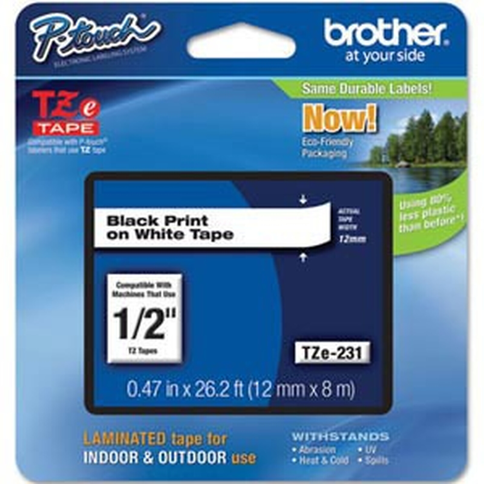 Brother TZe-231 - Ruban titreuse Brother sur LDLC