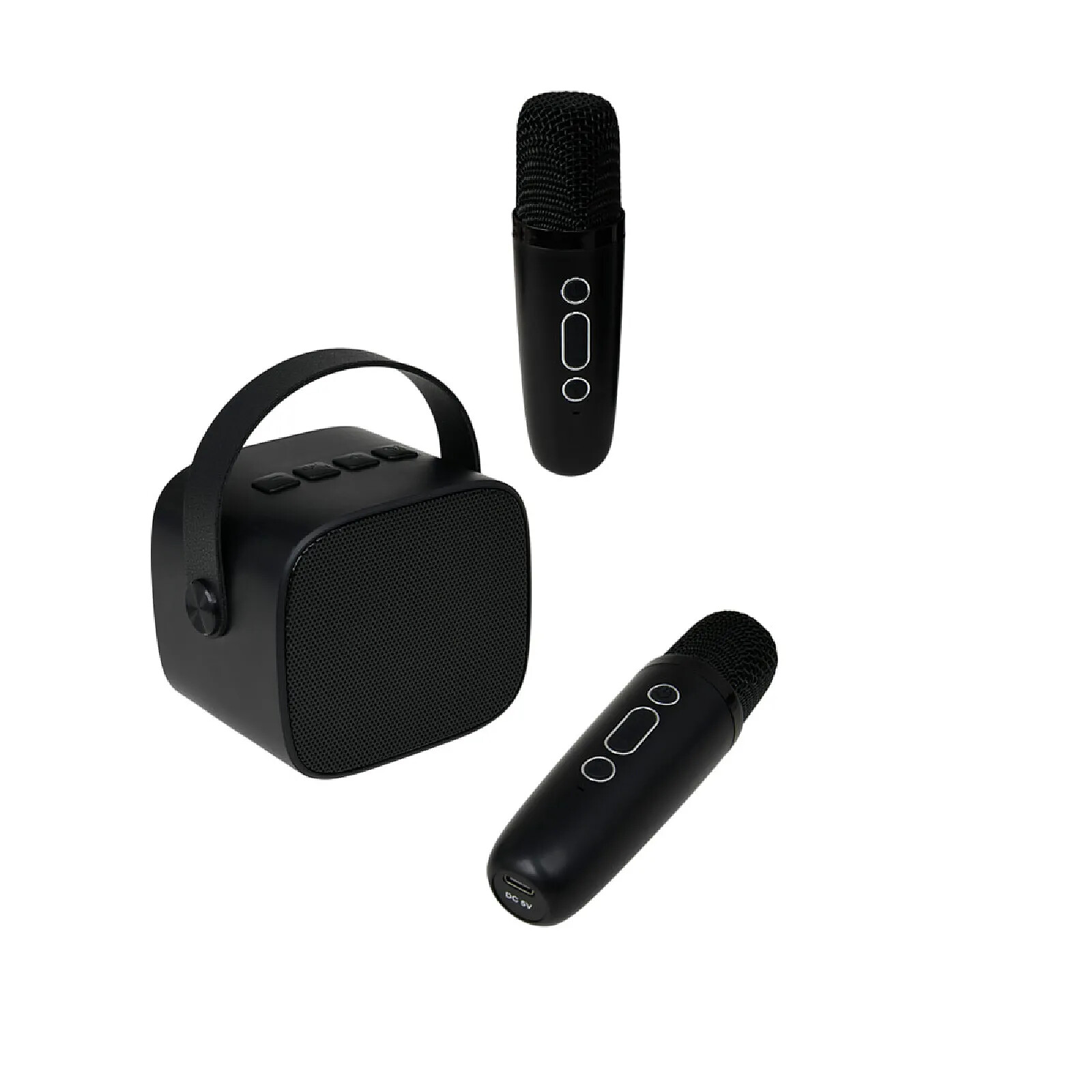 PARTY Enceinte Bluetooth 5.1 avec 2 Micro karaoké Sans Fil Modèle Party ...