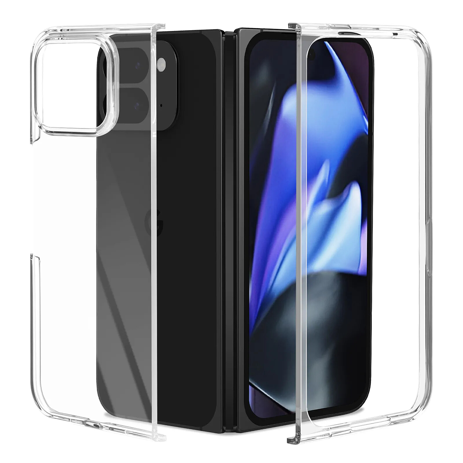 Abeel Coque pour Google Pixel 9 Pro Fold Rigide avec Caméra Surélevée ...