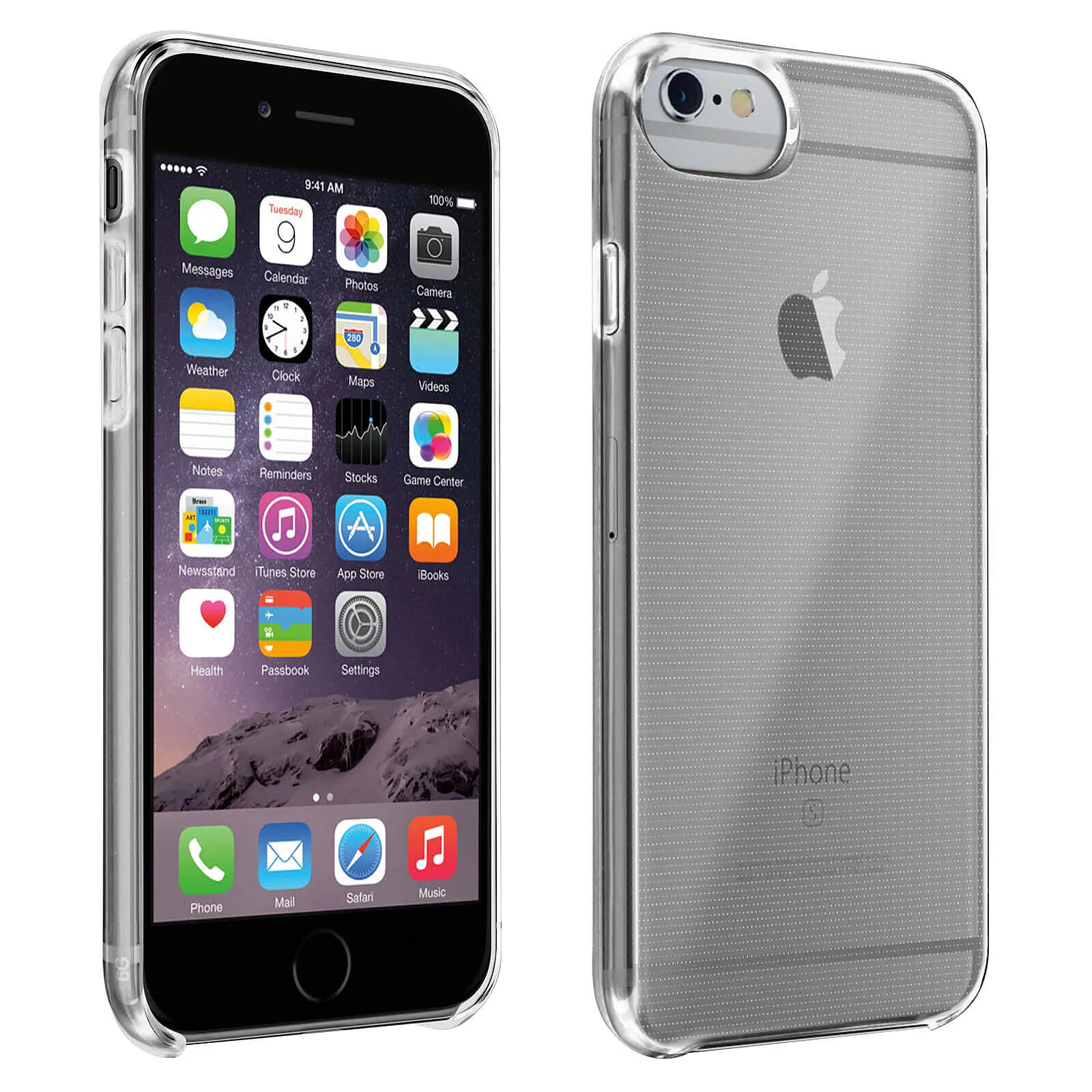 Avizar Coque iPhone 6 Plus, 6S Plus, 7 Plus et 8 Plus Silicone semi ...