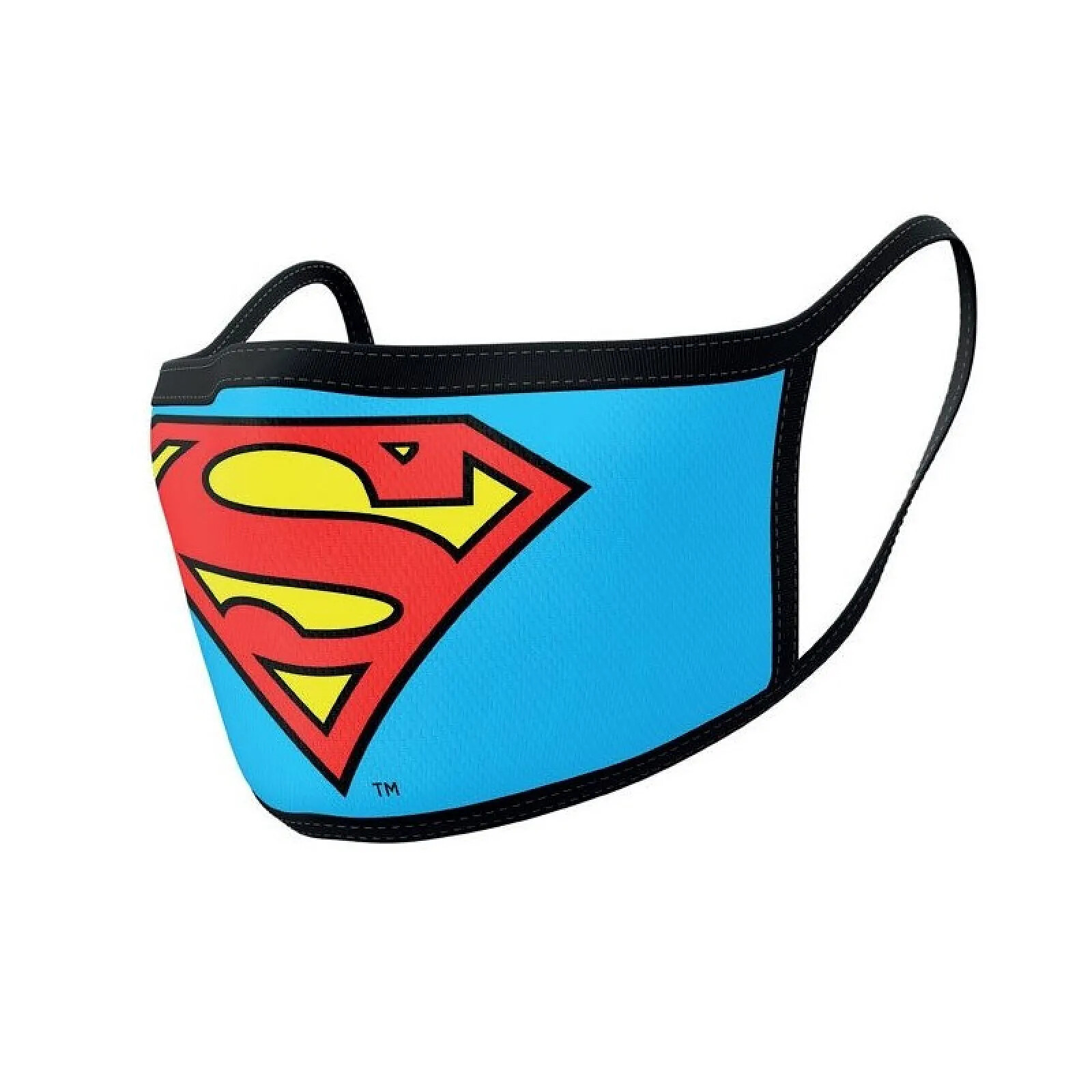 Superman - Pack 2 Masques en tissu Logo Superman - Produits Geek divers ...