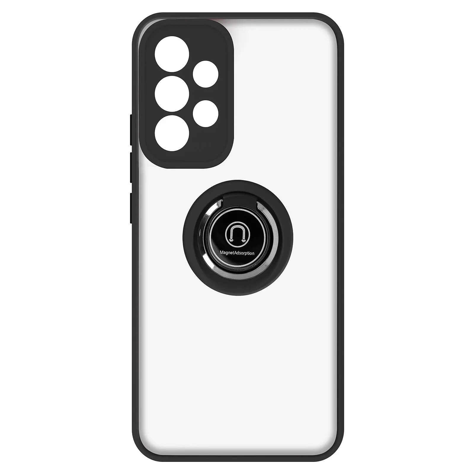Avizar Coque pour Samsung Galaxy A53 5G Bi-matière Bague Métallique ...