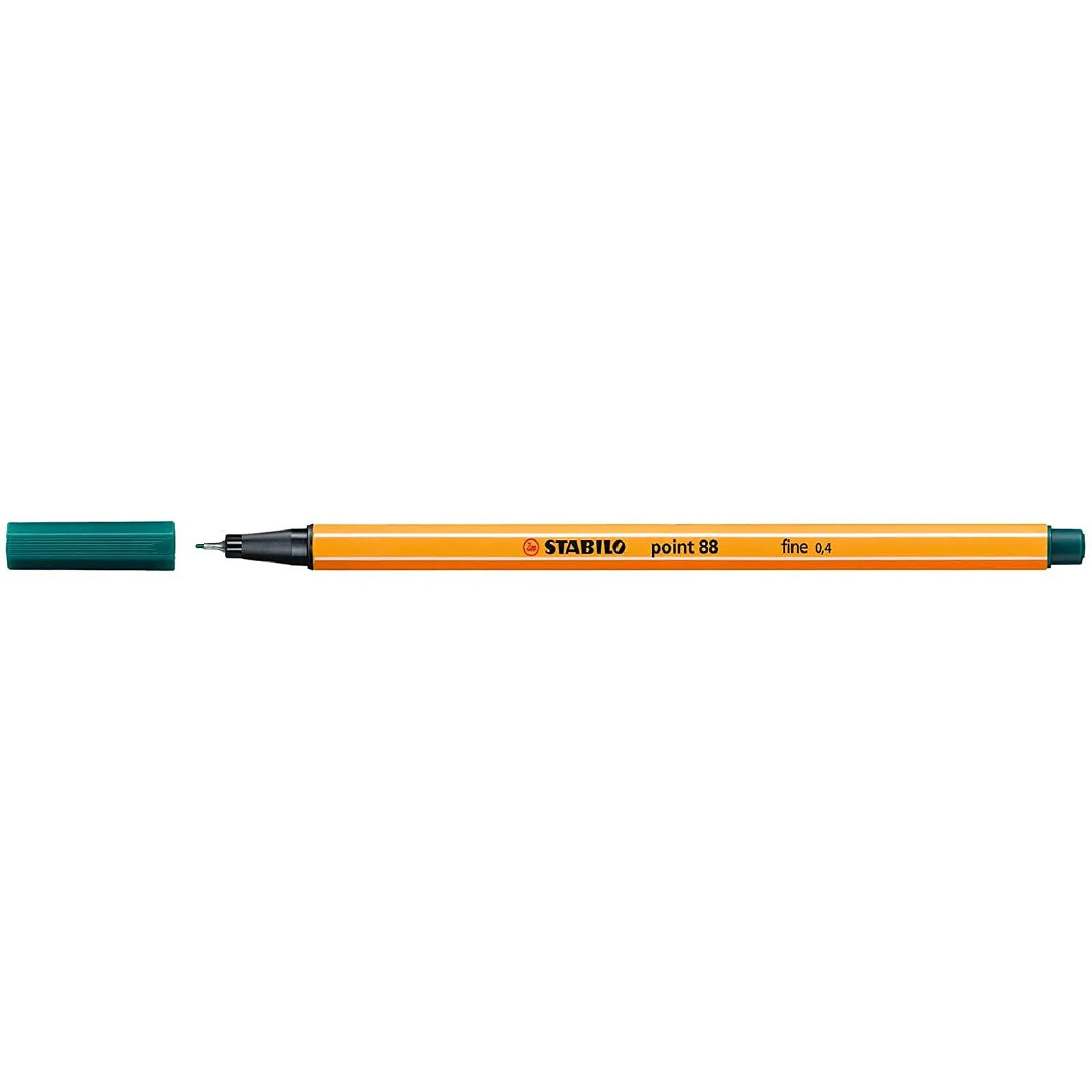 STABILO Stylo-Feutre POINT 88 Pointe Fine 0,4 mm Vert pin x 10 - Stylo ...