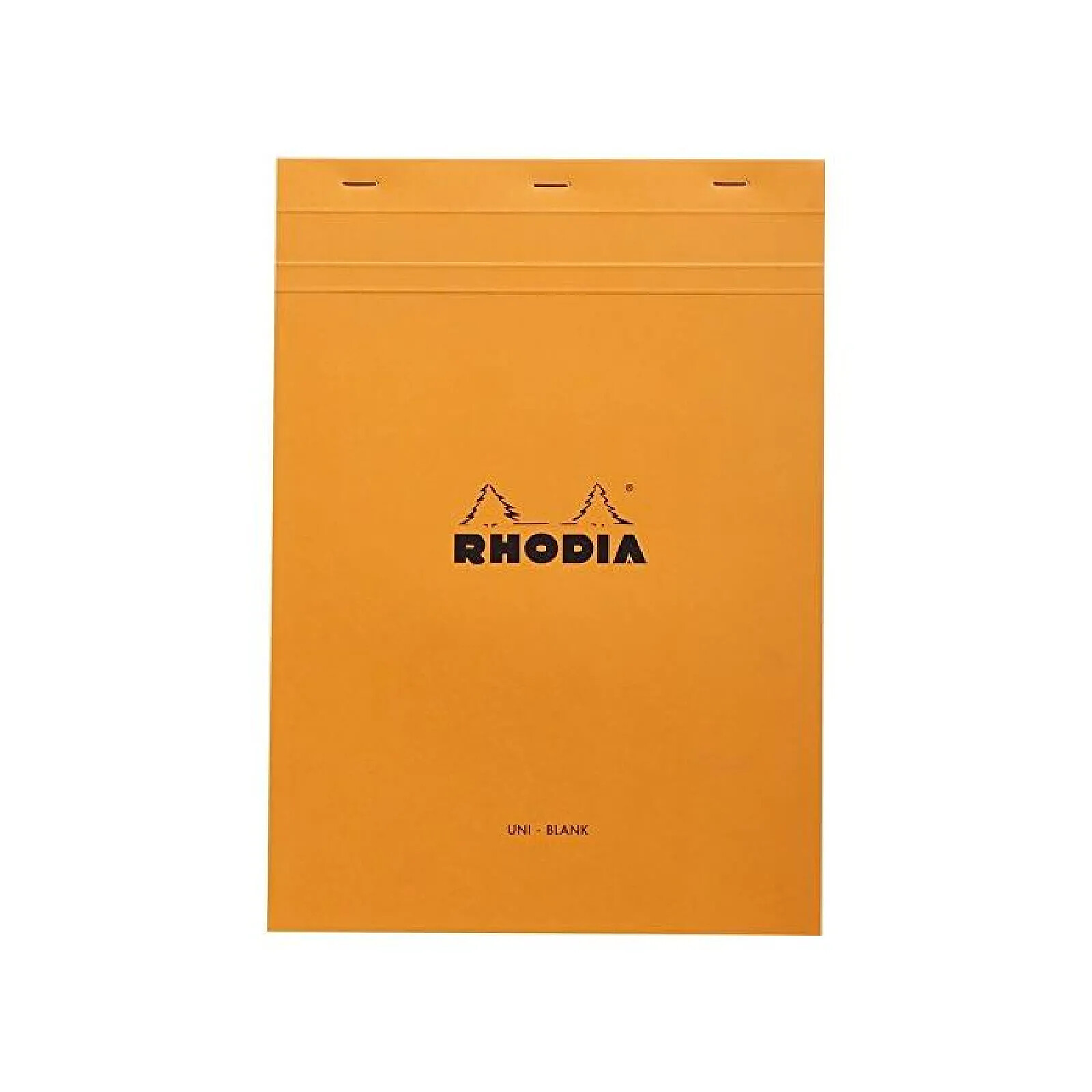 RHODIA Bloc agrafé N°18 21x29,7 cm 80 feuillets uni 80g - Orange - Bloc ...