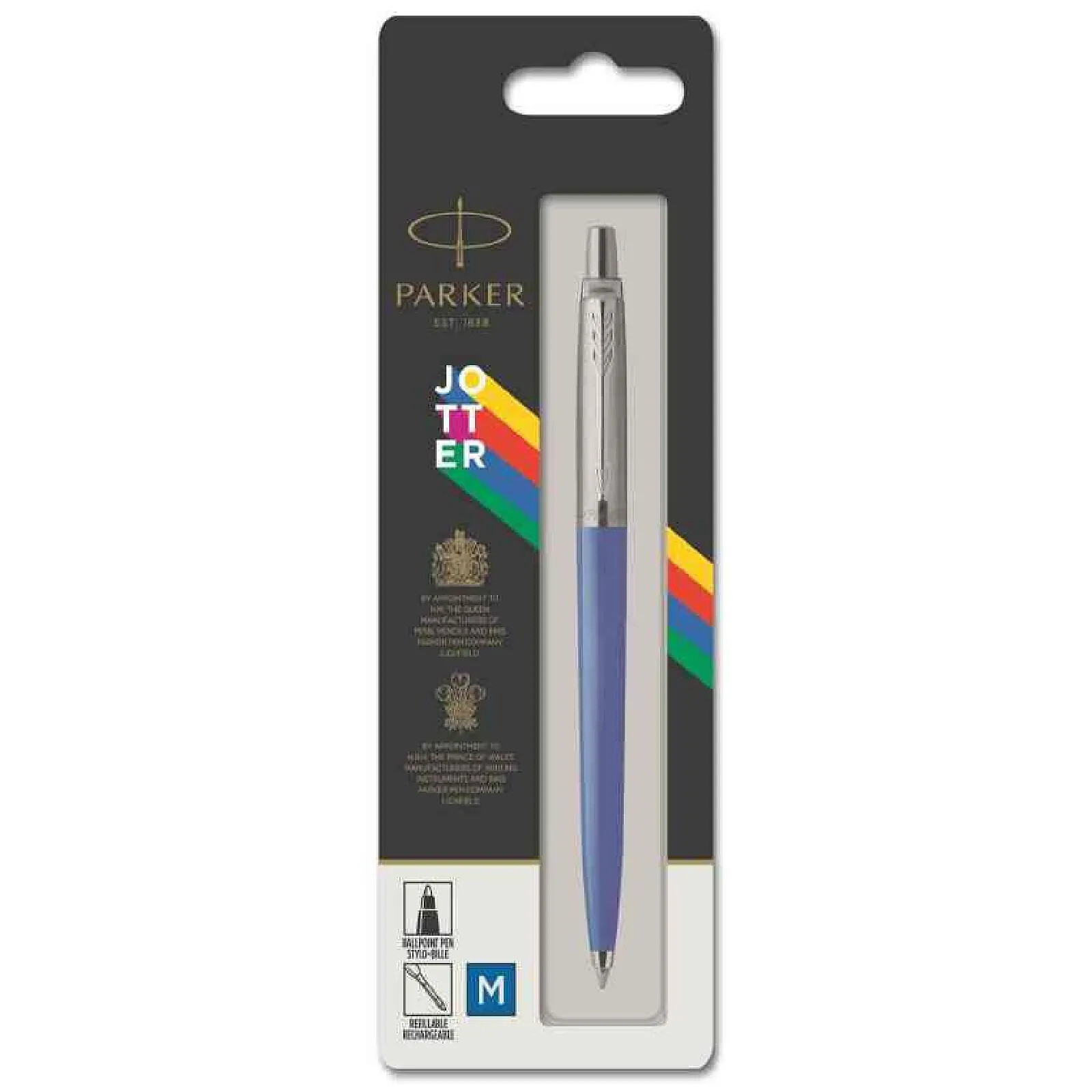 PARKER Stylo à bille rétractable JOTTER ORIGINALS bleu C.C. - Stylo ...