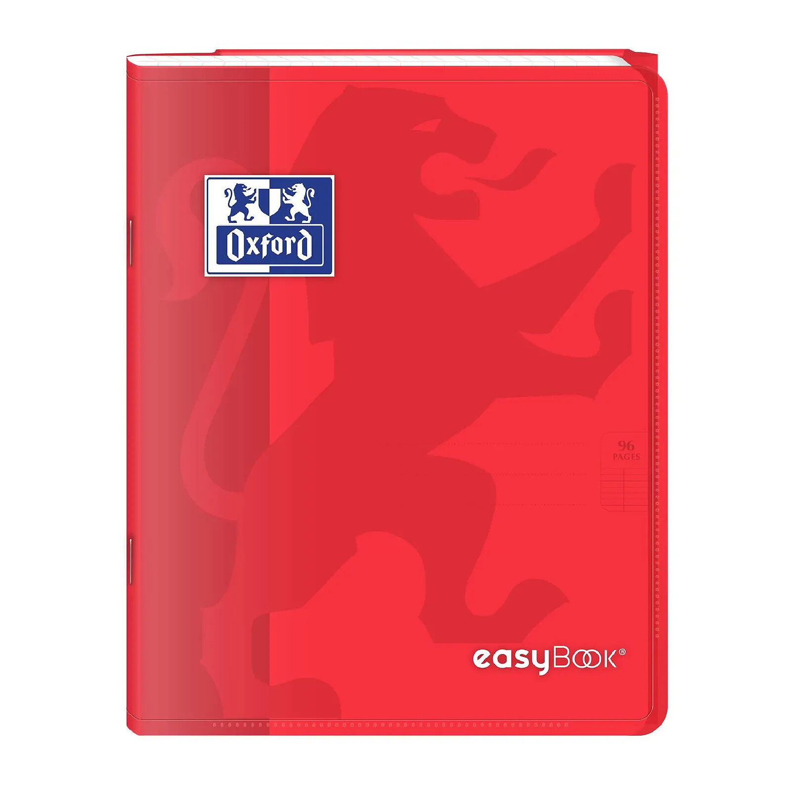 OXFORD Cahier Easybook agrafé 17x22cm 96 pages grands carreaux 90g ...
