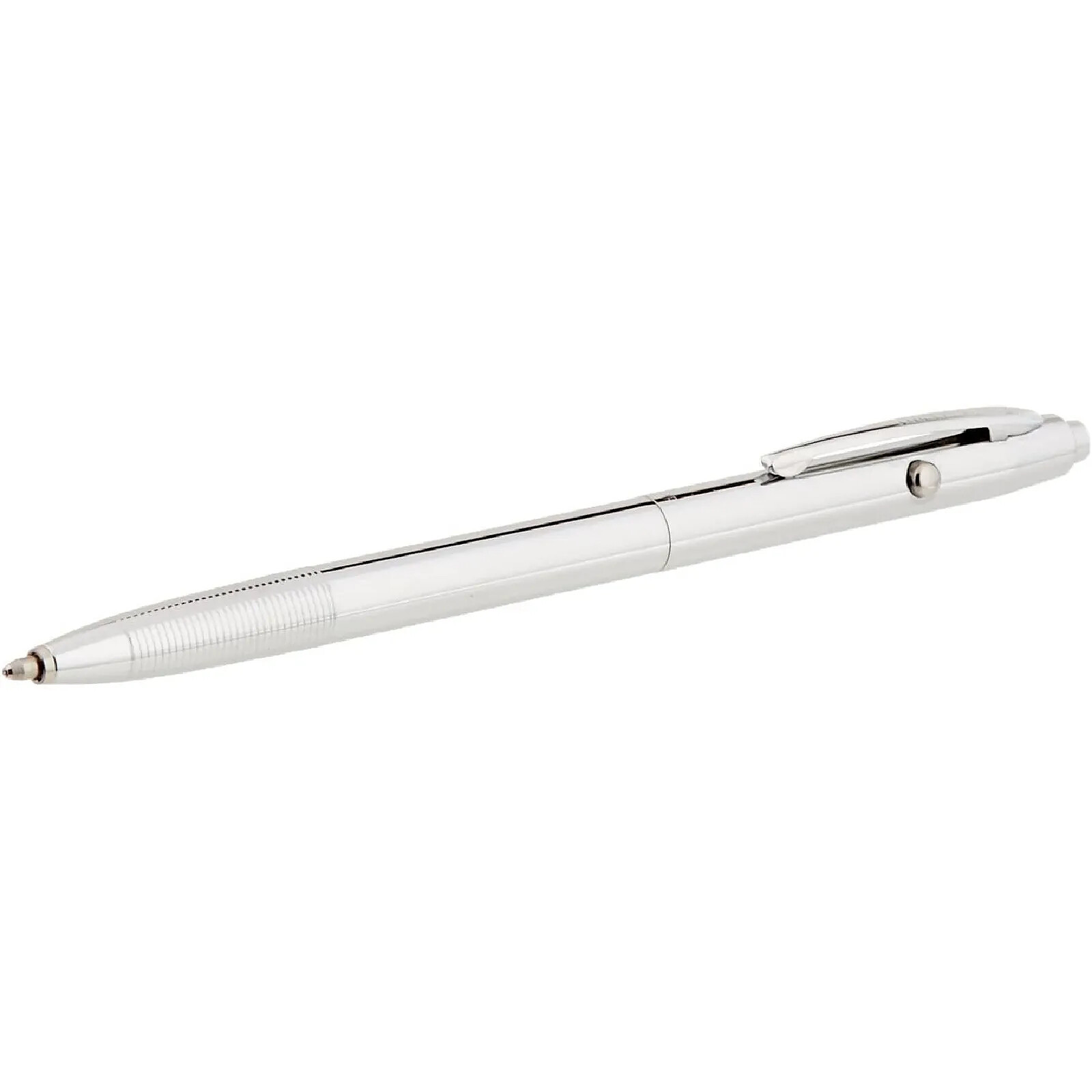 FISHER SPACE PEN Stylo-bille SPACE 1 CH4 Corps Chrome avec Clip - Stylo ...