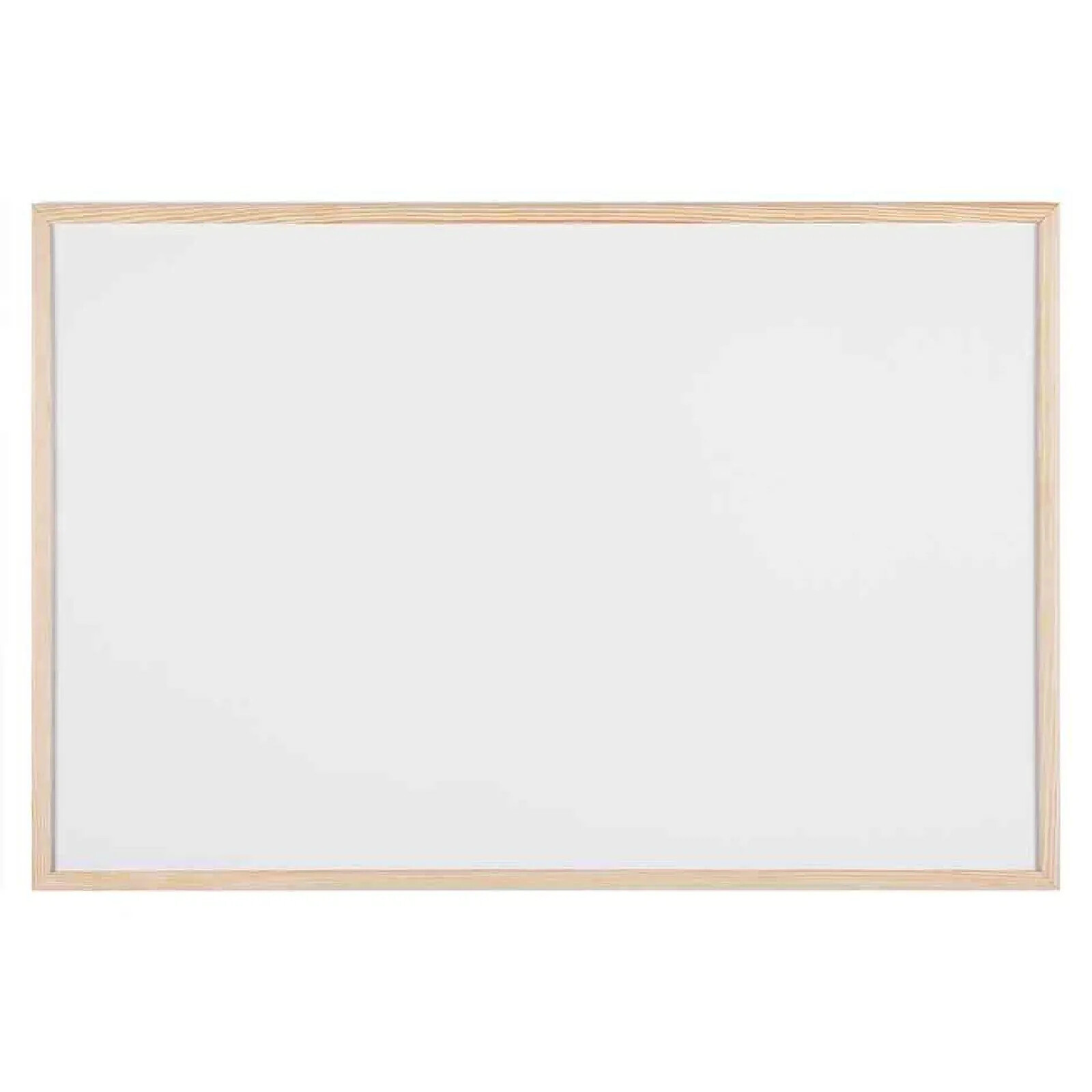 BI-OFFICE Tableau blanc, cadre en bois, (L)400 x (H)300 mm - Tableau ...