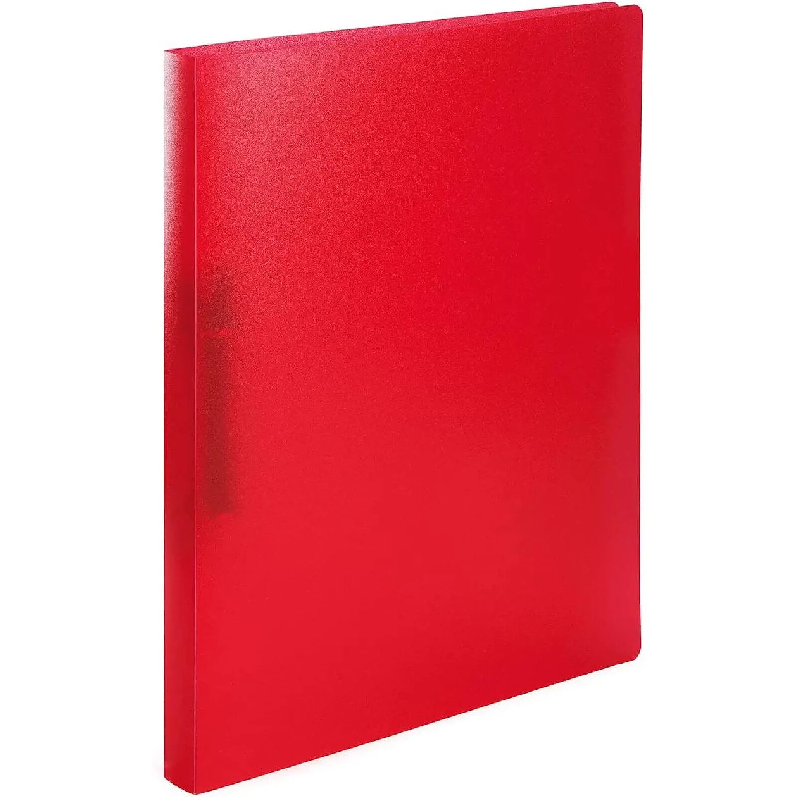 HERMA Classeur 2 Anneaux A4 Dos de 25mm Polypro Translucide Rouge ...