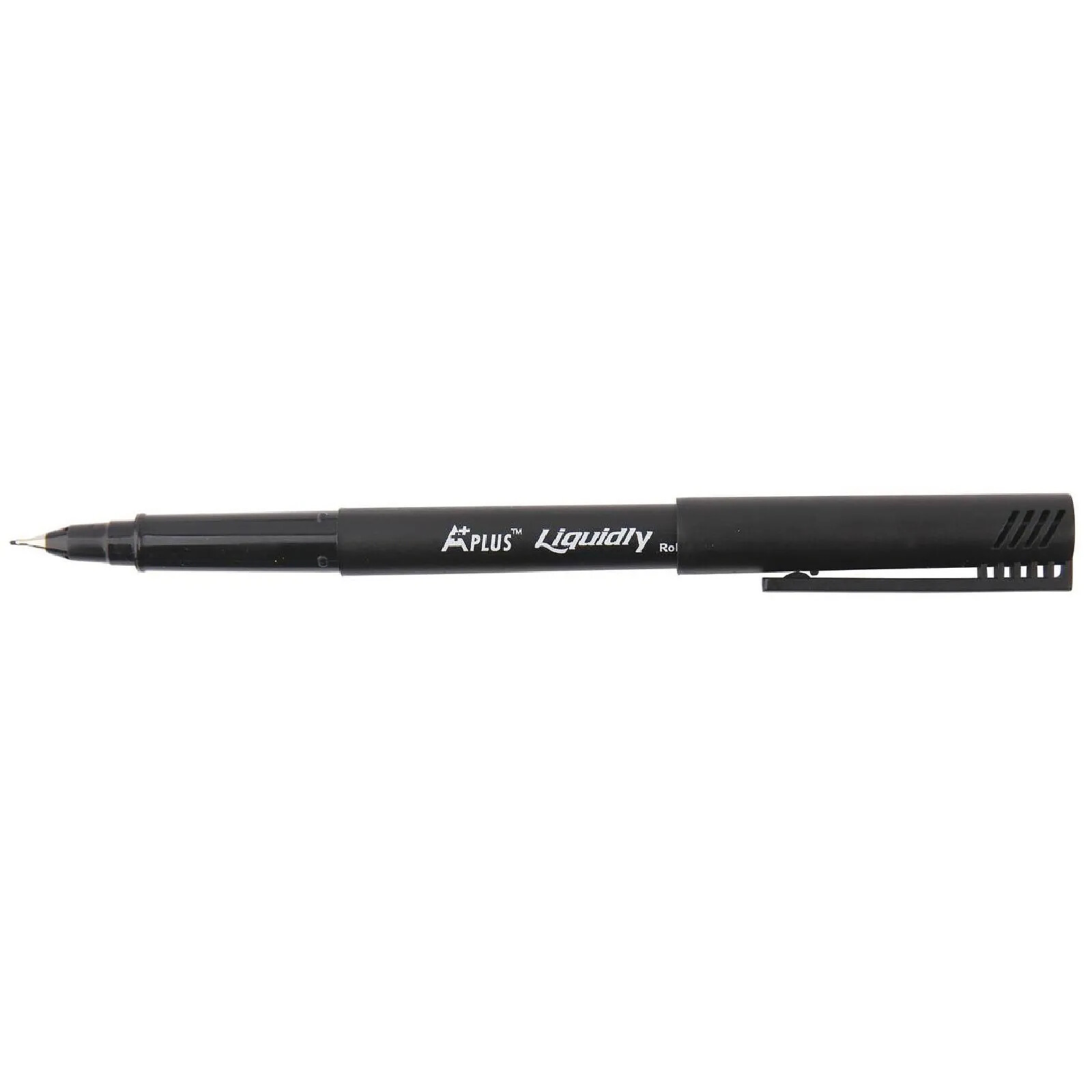 APLUS Stylo feutre pointe fine 0,5 mm noir x 12 - Stylo & feutre - LDLC