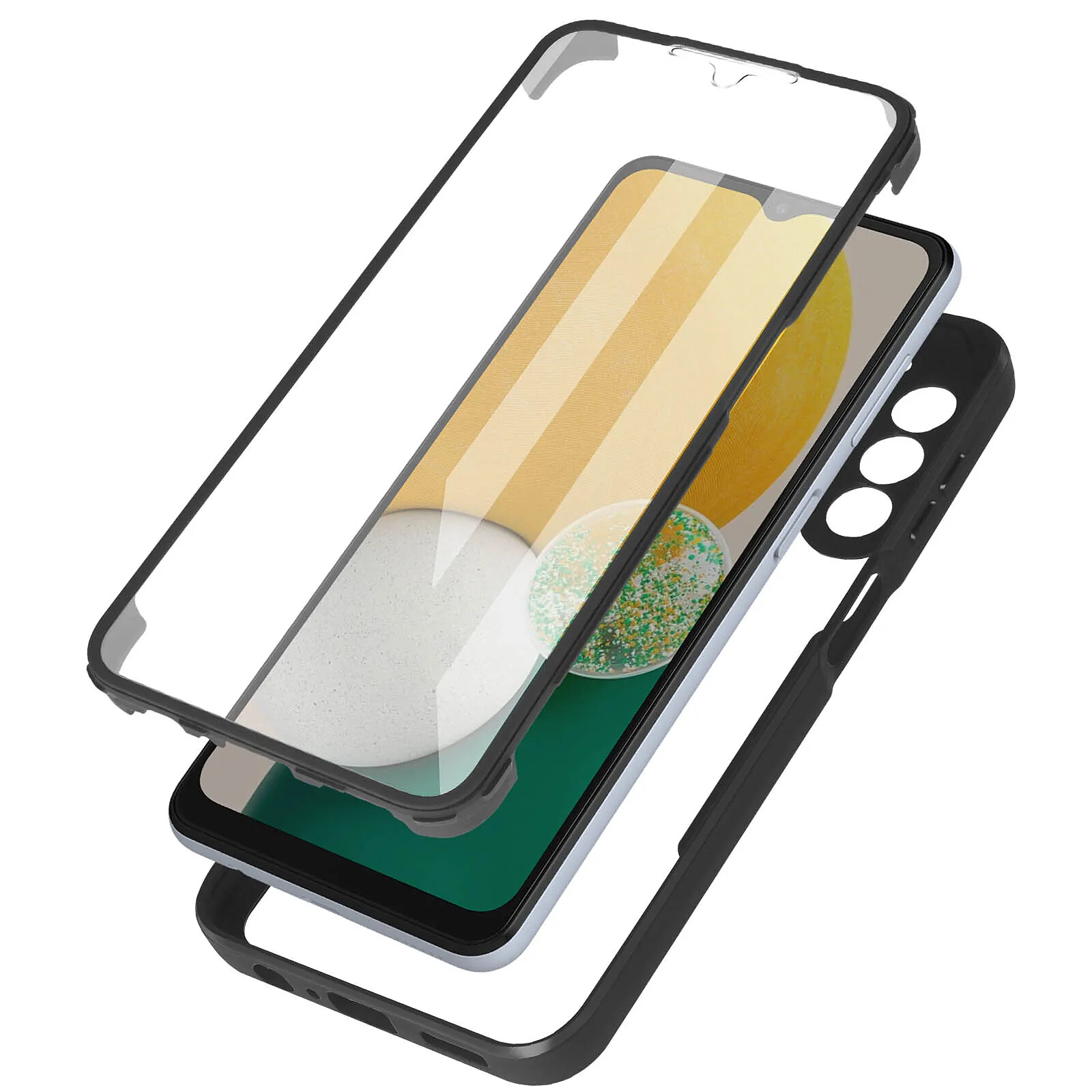 Avizar Coque pour Samsung Galaxy A13 5G et A04s Antichoc Dos Plexiglas ...