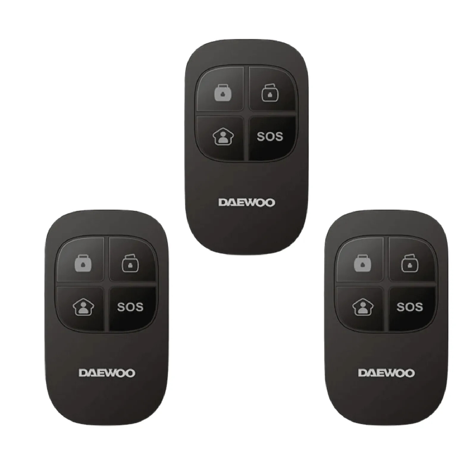 DAEWOO Pack 3 télécommandes WRC501 - Accessoires alarme - LDLC