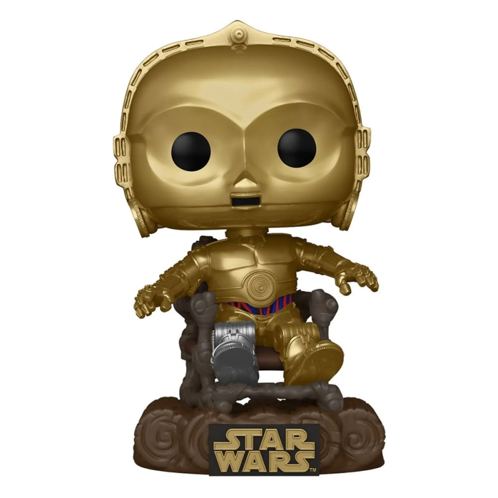 Star Wars Return of the Jedi 40th Anniversary - Figurine POP! C3P0 in ...
