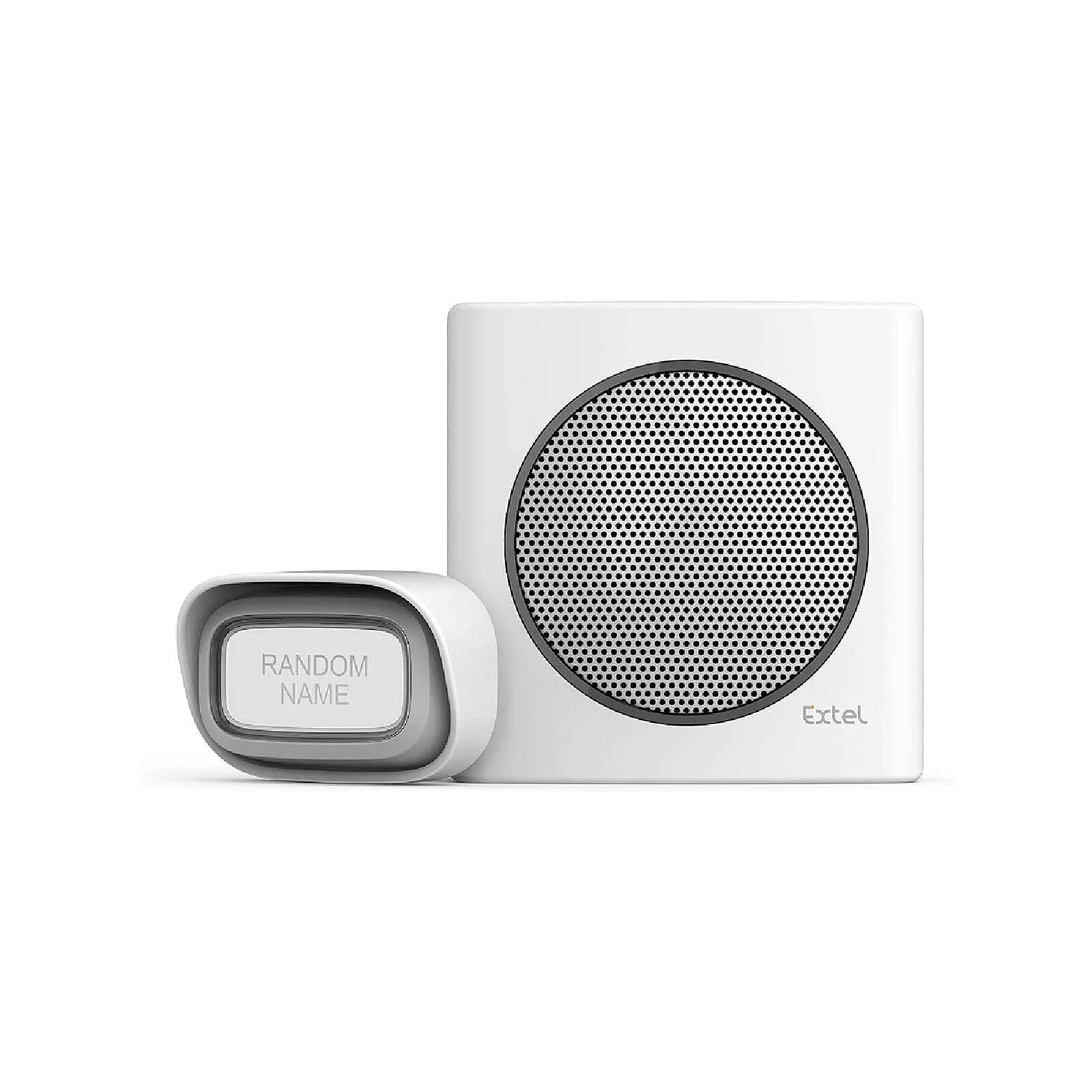 Extel - Carillon sans fil avec portée de 200 m et 6 sonneries au choix ...