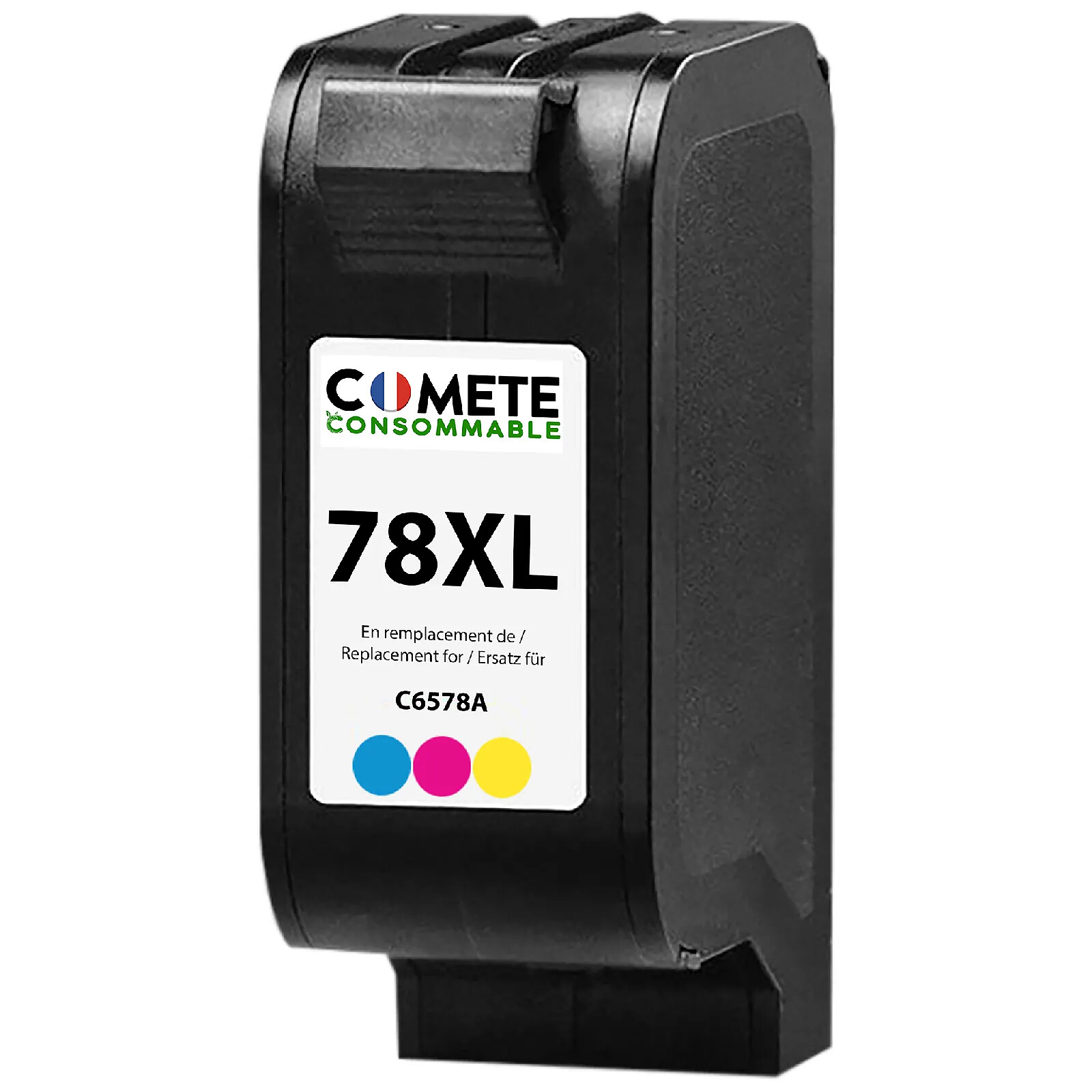 COMETE - 78XL - 1 Cartouche compatible HP 78XL - Couleur - Marque ...