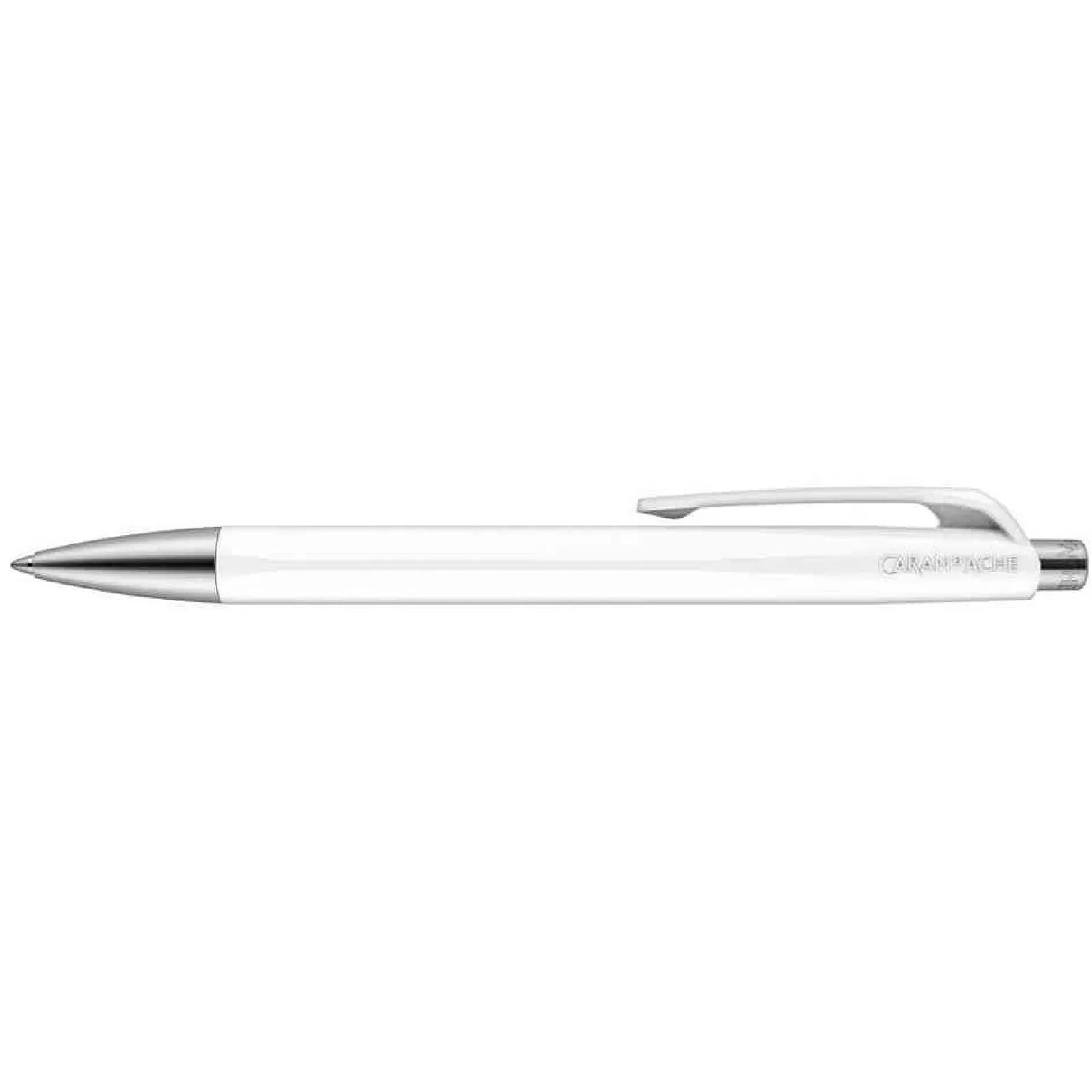 CARAN D'ACHE Stylo Bille 888 INFINITE Pointe Moyenne Blanc - Stylo ...