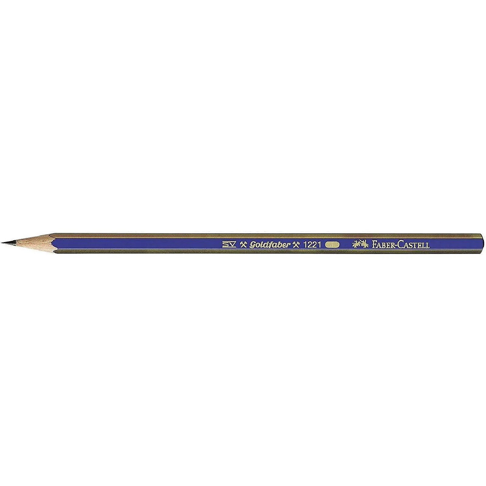 FABER-CASTELL Crayon graphite Goldfaber 1221 4H x 12 - Crayon & porte ...