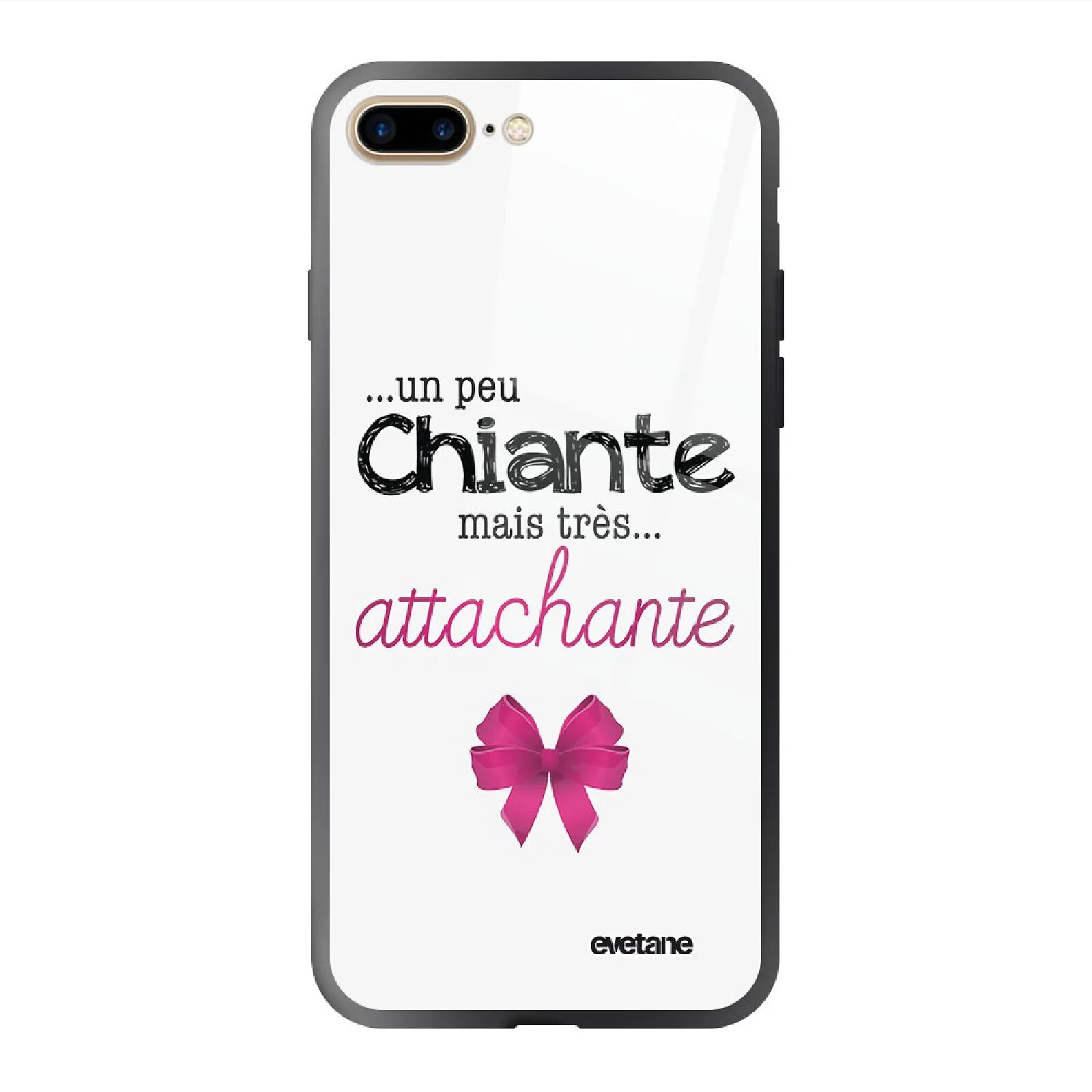 Evetane Coque iPhone 7 Plus/ 8 Plus Coque Soft Touch Glossy Un peu ...