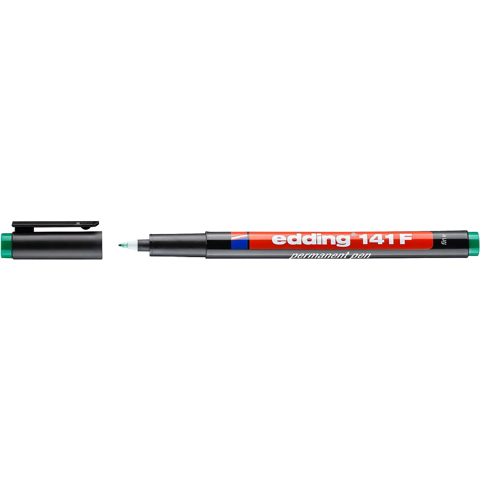 EDDING Feutre Permanent 141F Vert Pointe Fine 0,6 mm x 10 - Marqueur - LDLC