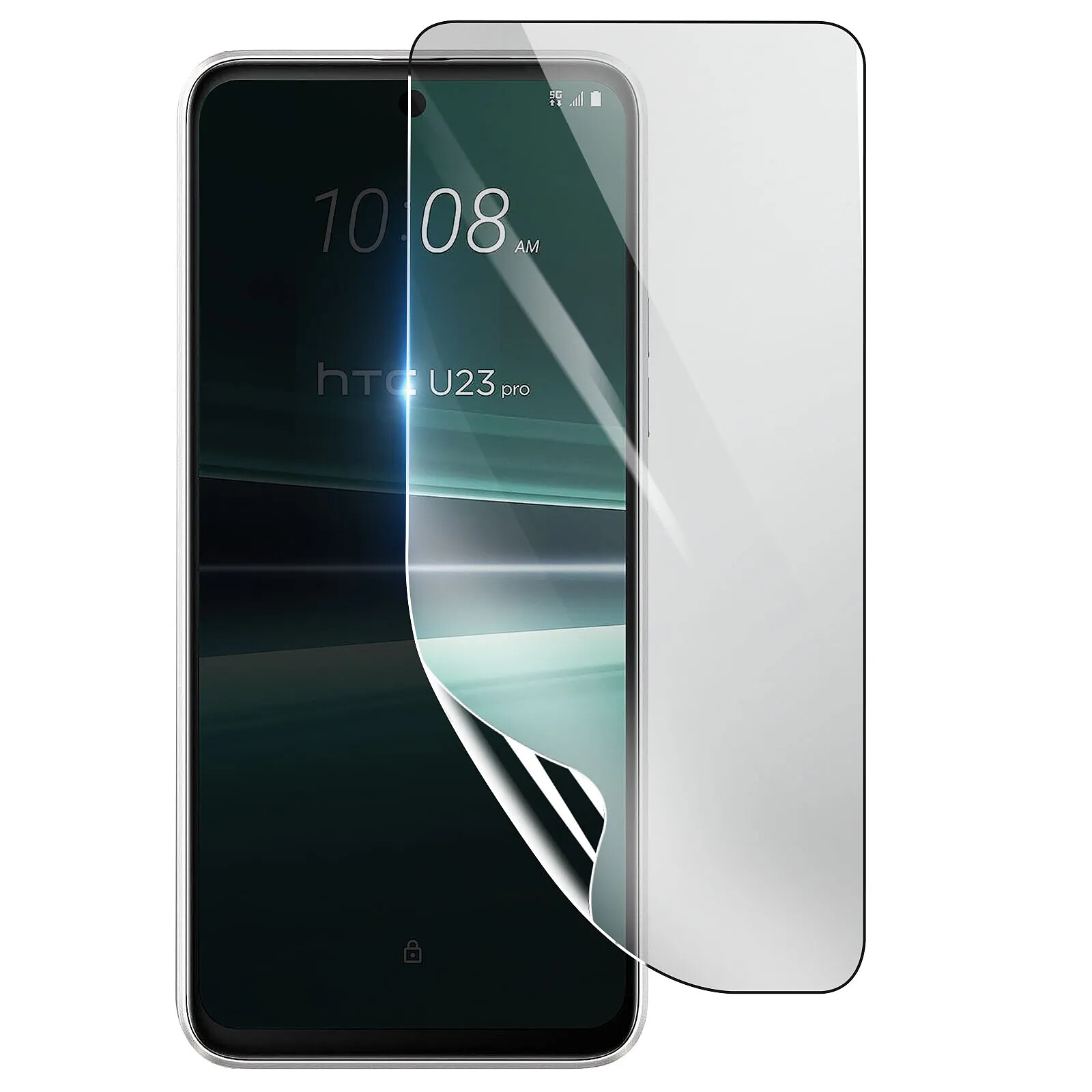 3mk Protection Écran pour HTC U23 Pro en Hydrogel Antichoc Transparent ...