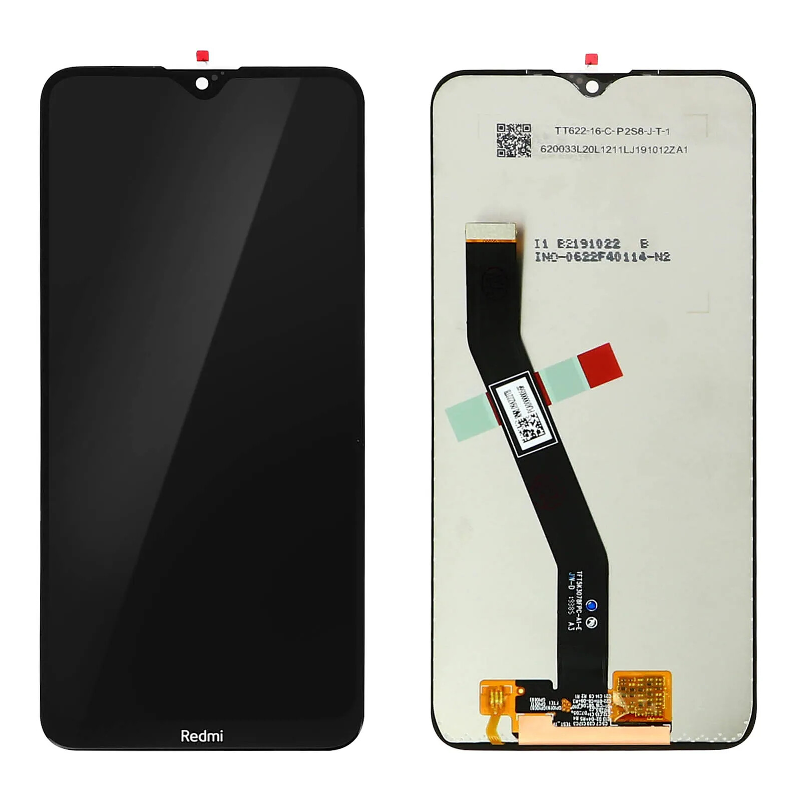 Clappio Bloc Complet pour Xiaomi Redmi 8 Écran LCD Vitre Tactile de remplacement Noir - Ecran ...
