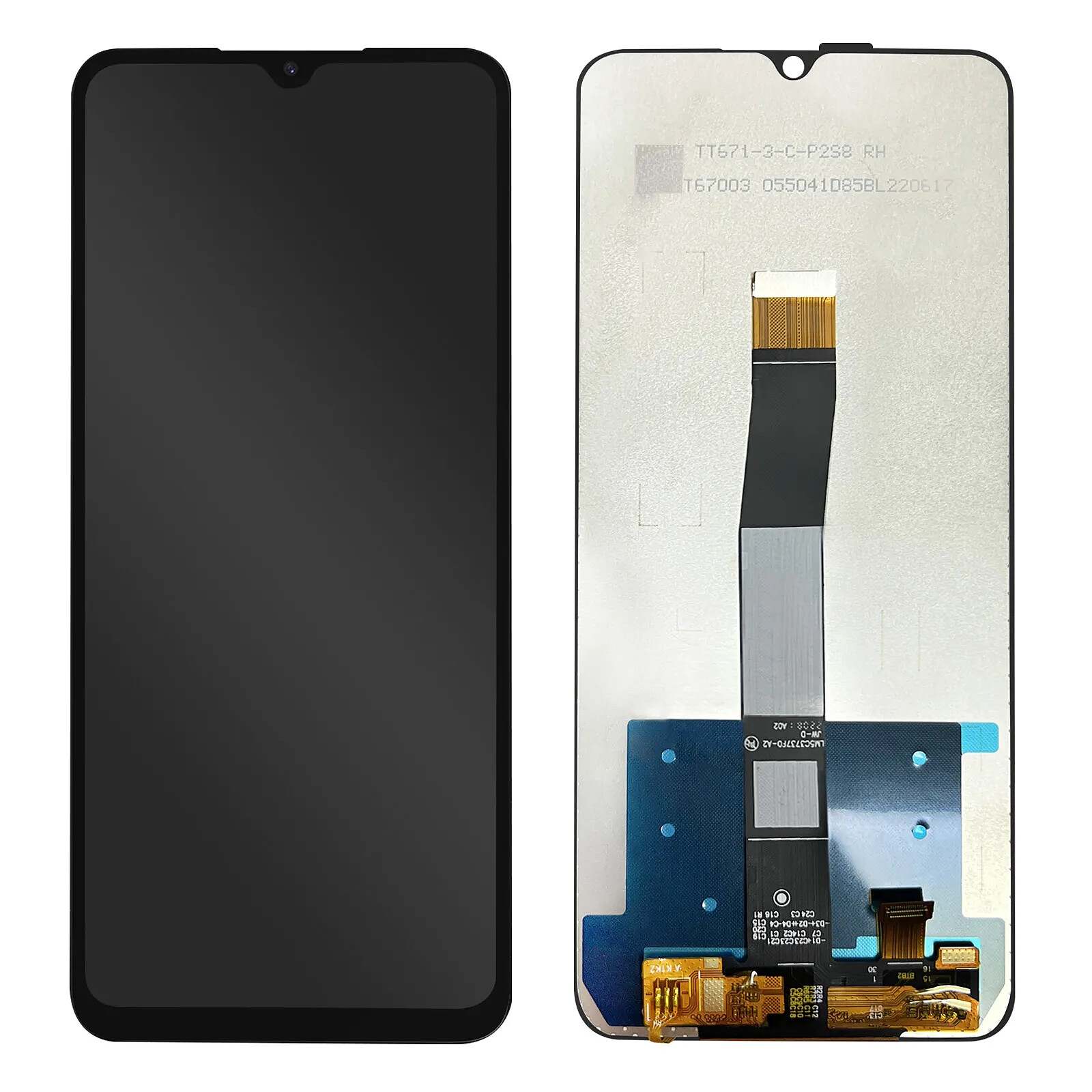Clappio Bloc Complet pour Xiaomi Redmi 10C Écran LCD Vitre Tactile Compatible Noir - Ecran ...